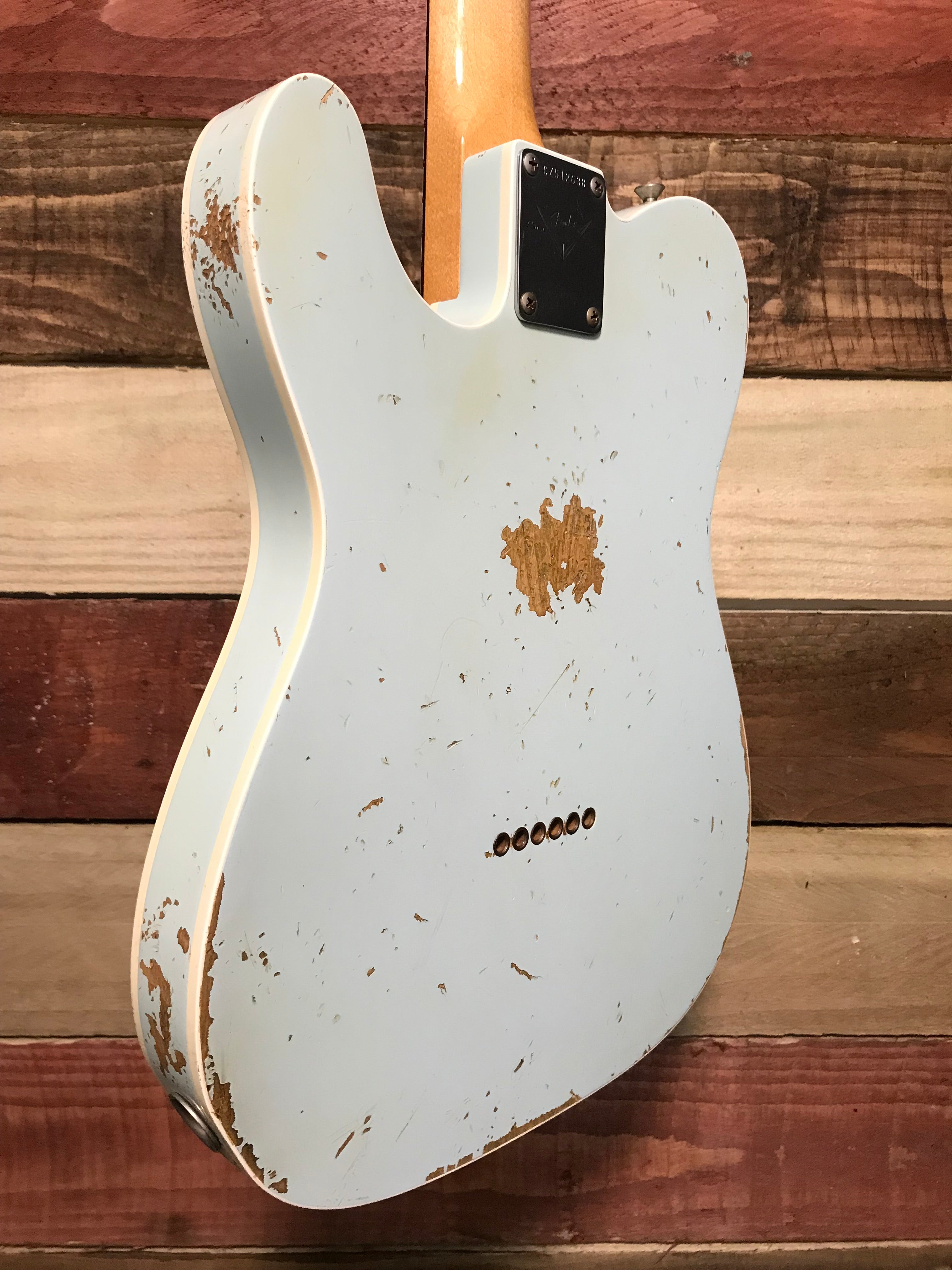 Fender Custom Shop Masterbuilt '63 Telecaster Custom Heavy Relic Sonic ...
