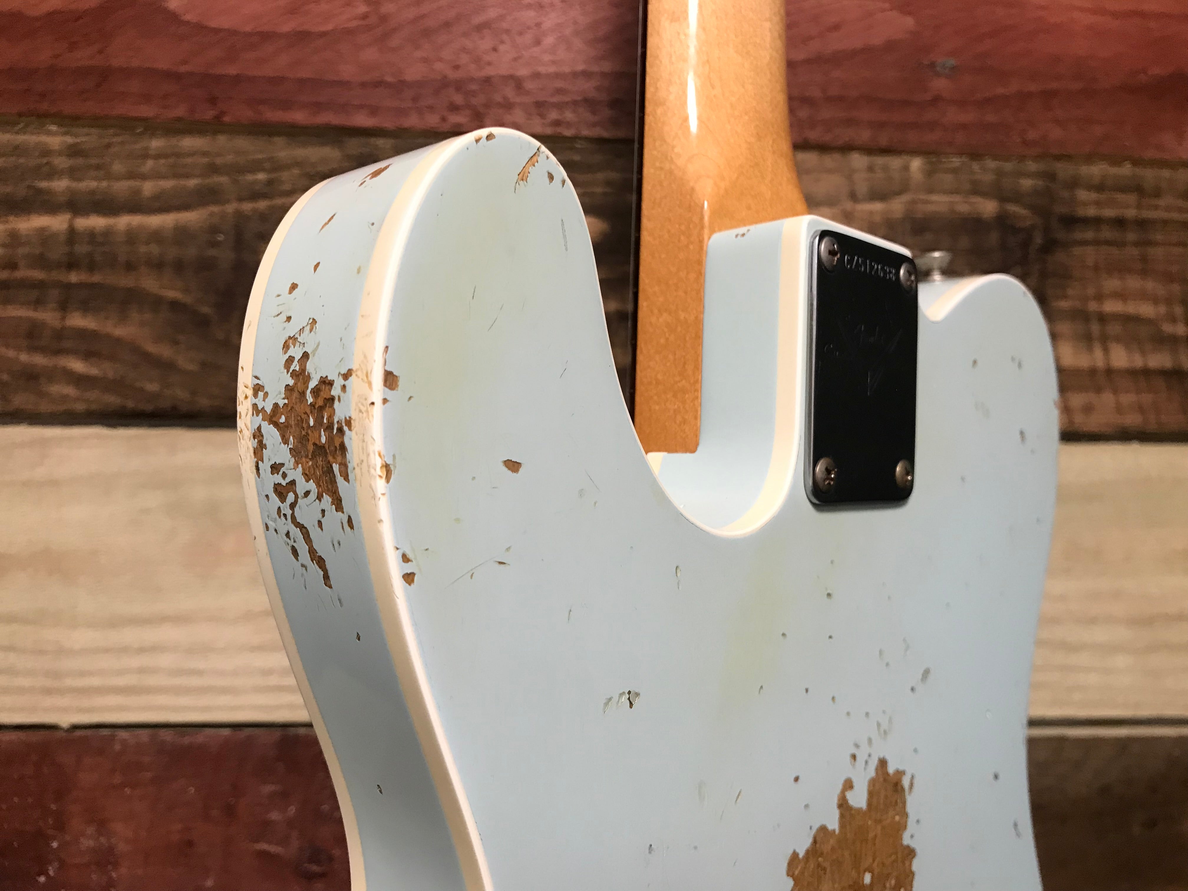 Fender Custom Shop Masterbuilt '63 Telecaster Custom Heavy Relic Sonic ...