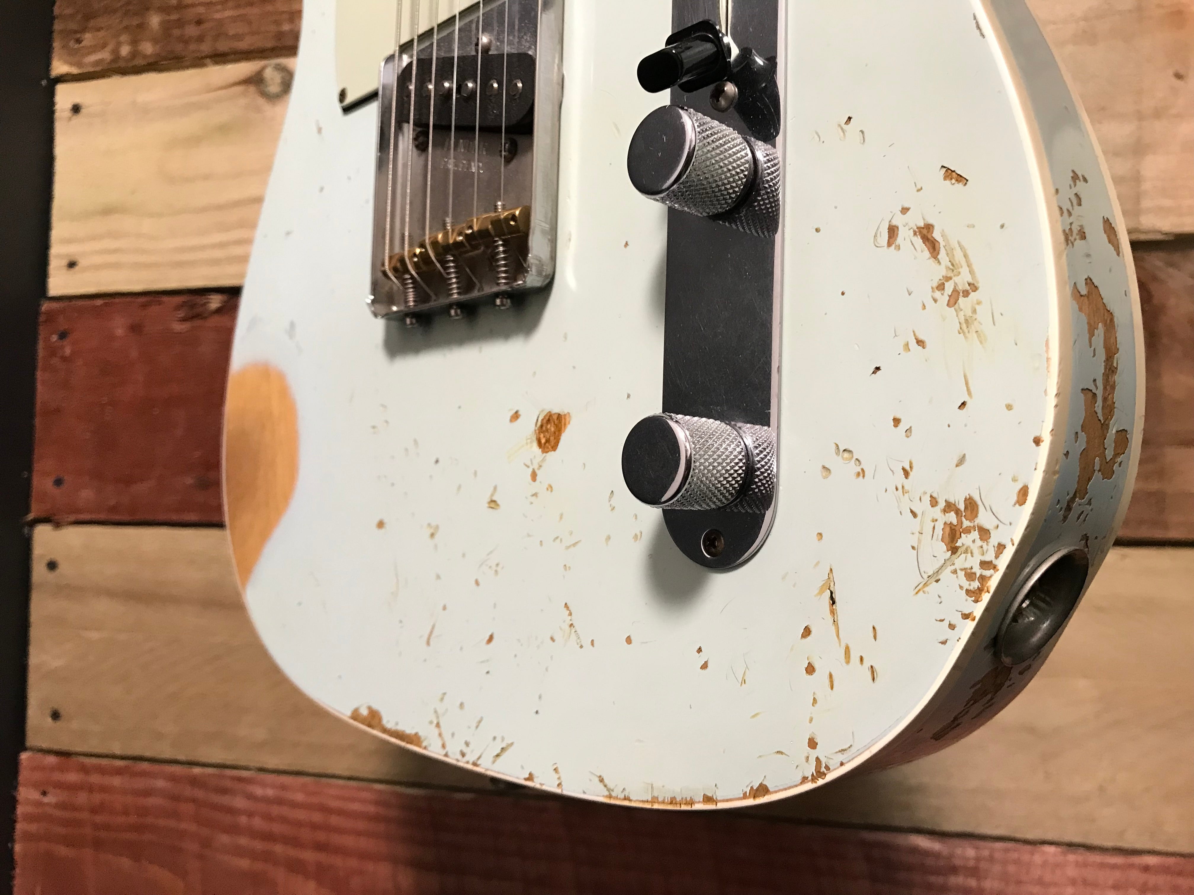 Fender Custom Shop Masterbuilt '63 Telecaster Custom Heavy Relic Sonic ...