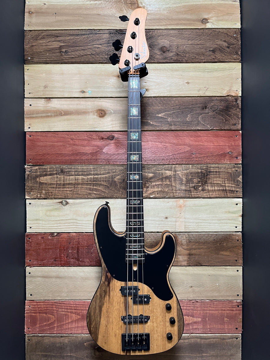 Schecter Model-T 4 Exotic Black Limba 2022 - Natural – MotoMusic