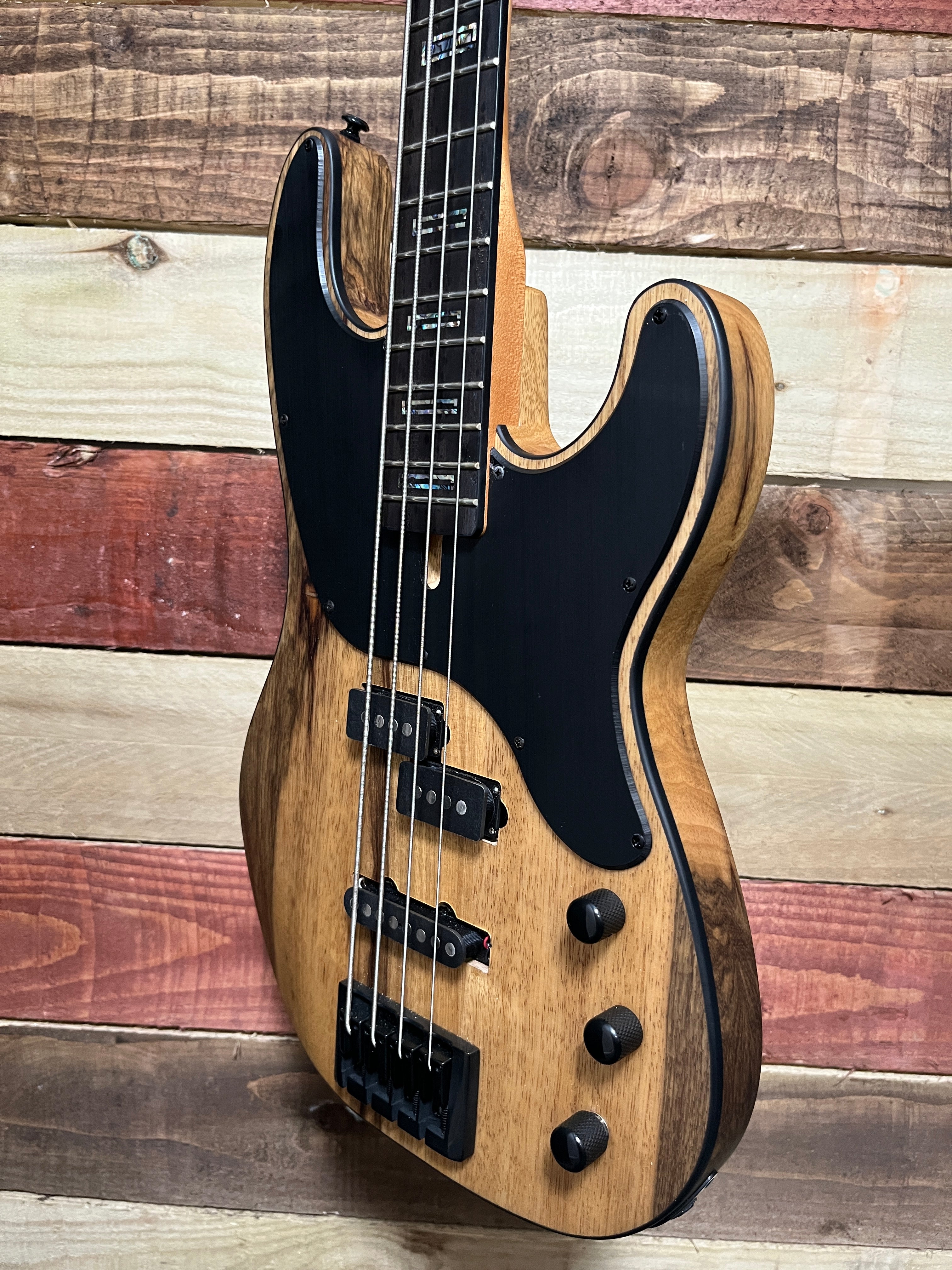 Schecter Model-T 4 Exotic Black Limba 2022 - Natural – MotoMusic