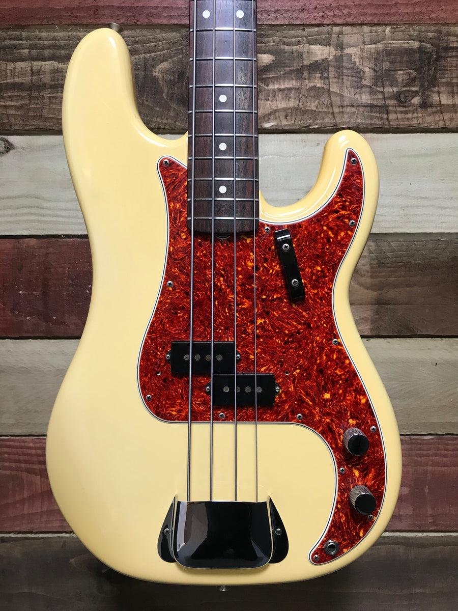 Fender 62' Re-Issue Precision Bass Fullerton Factory 1983 - Olympic Wh ...