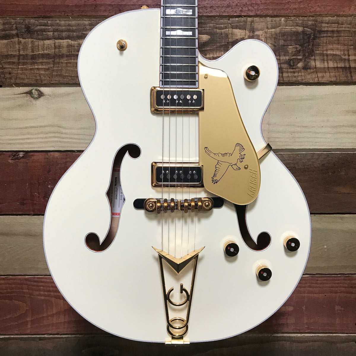Gretsch G6136-55 Vintage Select '55 Falcon Vintage White 2022 – MotoMusic