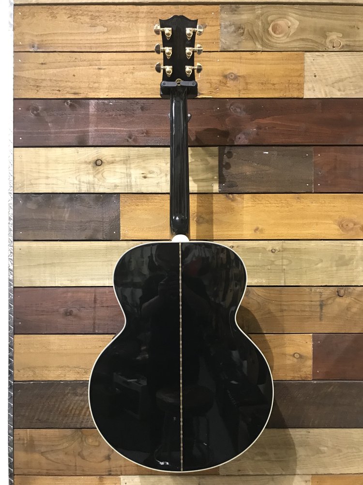 Gibson SJ-200 Custom Shop Ebony Early 60's 2017 – MotoMusic
