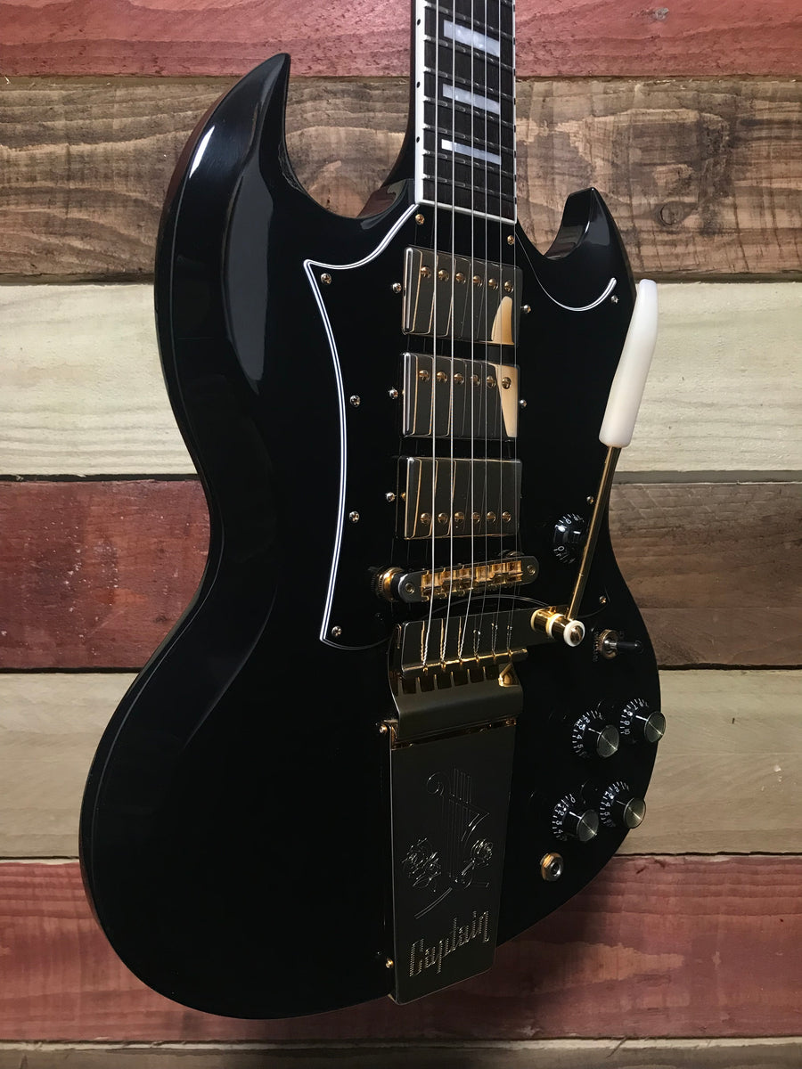 Gibson Captain Kirk Douglas Signature SG Custom in Ebony 2022 – MotoMusic