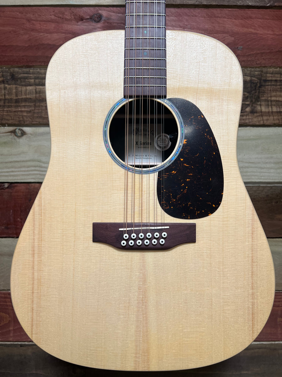 Martin X-Series DX-2E Brazilian Rosewood 12-String – MotoMusic