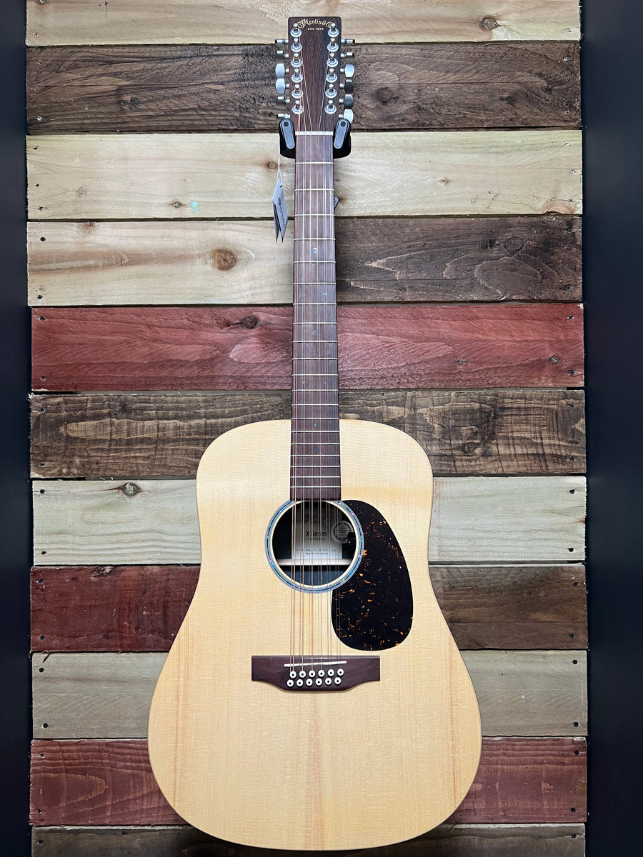Martin X-Series DX-2E Brazilian Rosewood 12-String – MotoMusic