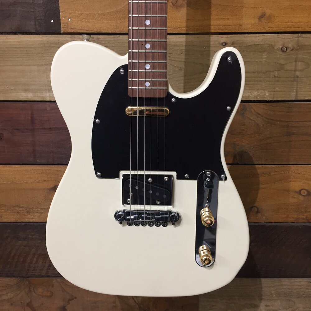 Fender Status Quo Telecaster Rick Parfitt MIJ Original series 2002 Whi ...