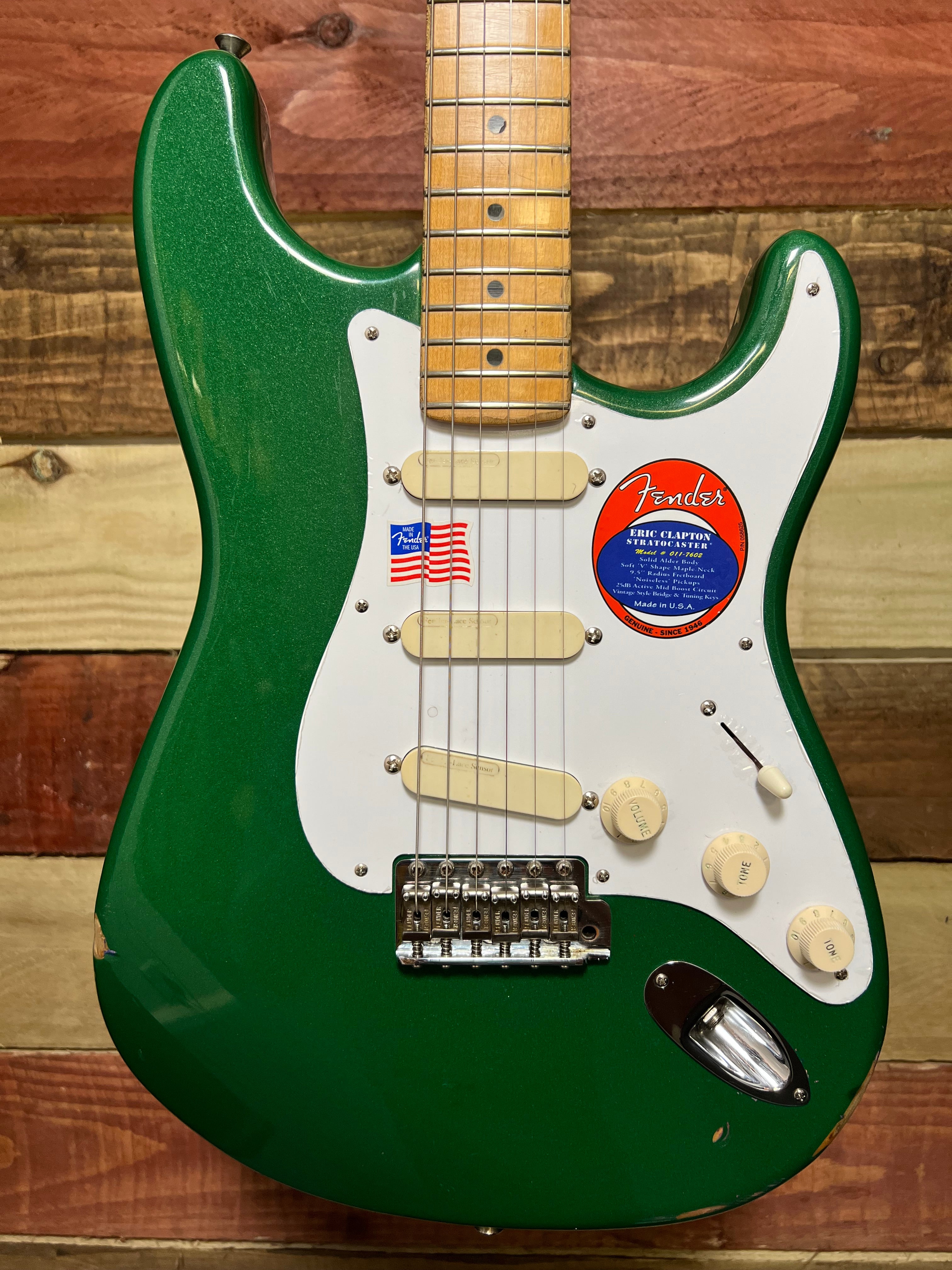 Fender Eric Clapton Artist Series Stratocaster with Lace Sensor Pickup ...