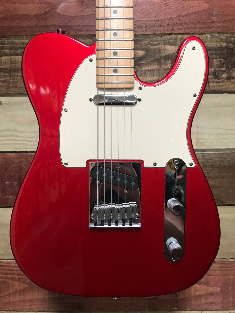 Fender American Standard Telecaster with Maple Fretboard Candy Apple R ...