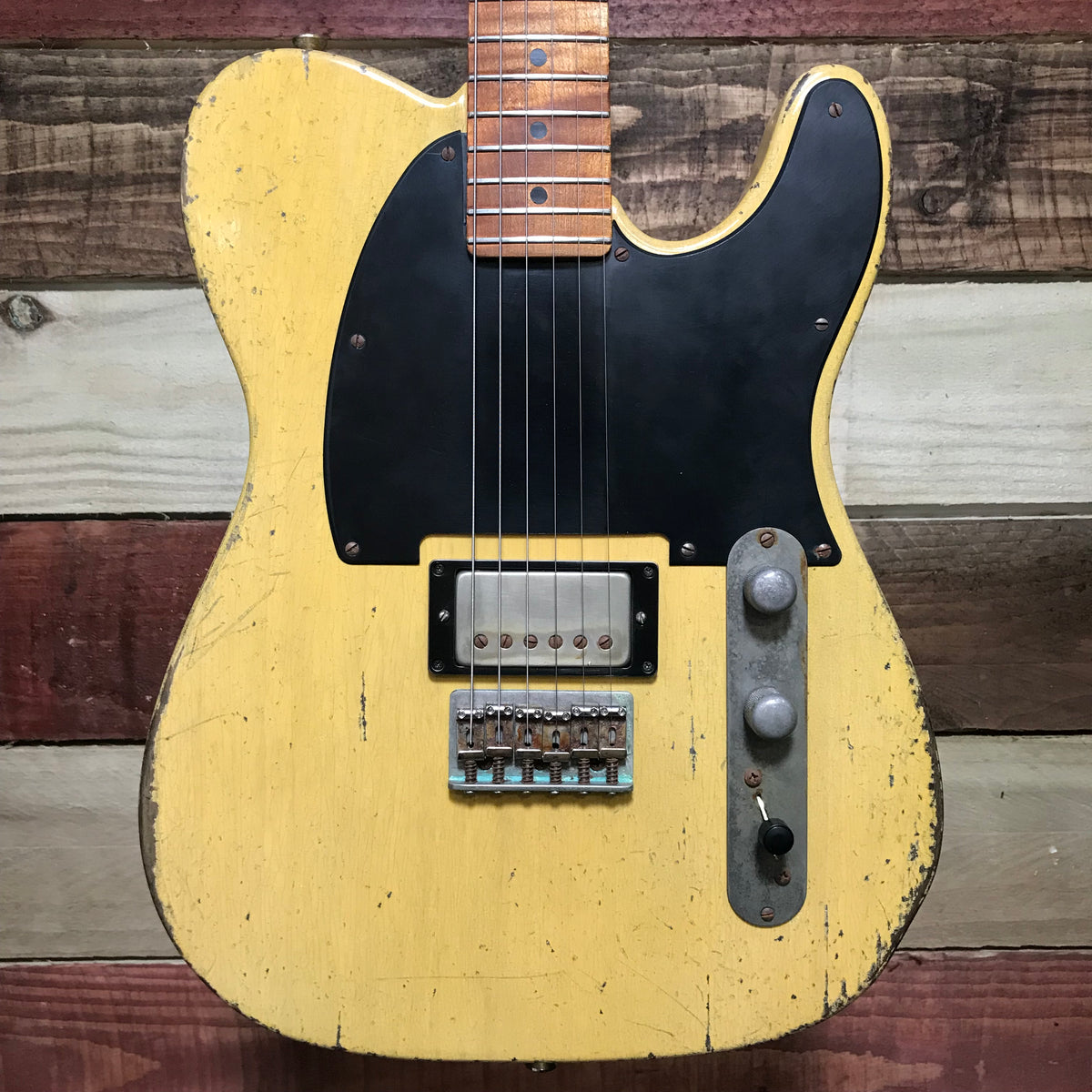 Winyard Stealthcaster T6 HH Butterscotch 2024 – MotoMusic