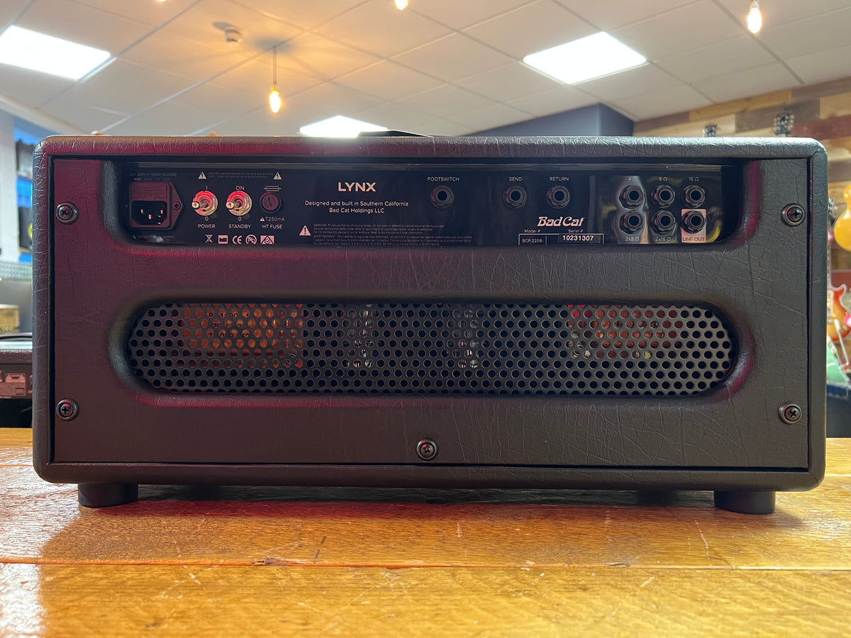Bad Cat Lynx Handwired Series 50-Watt Head – MotoMusic