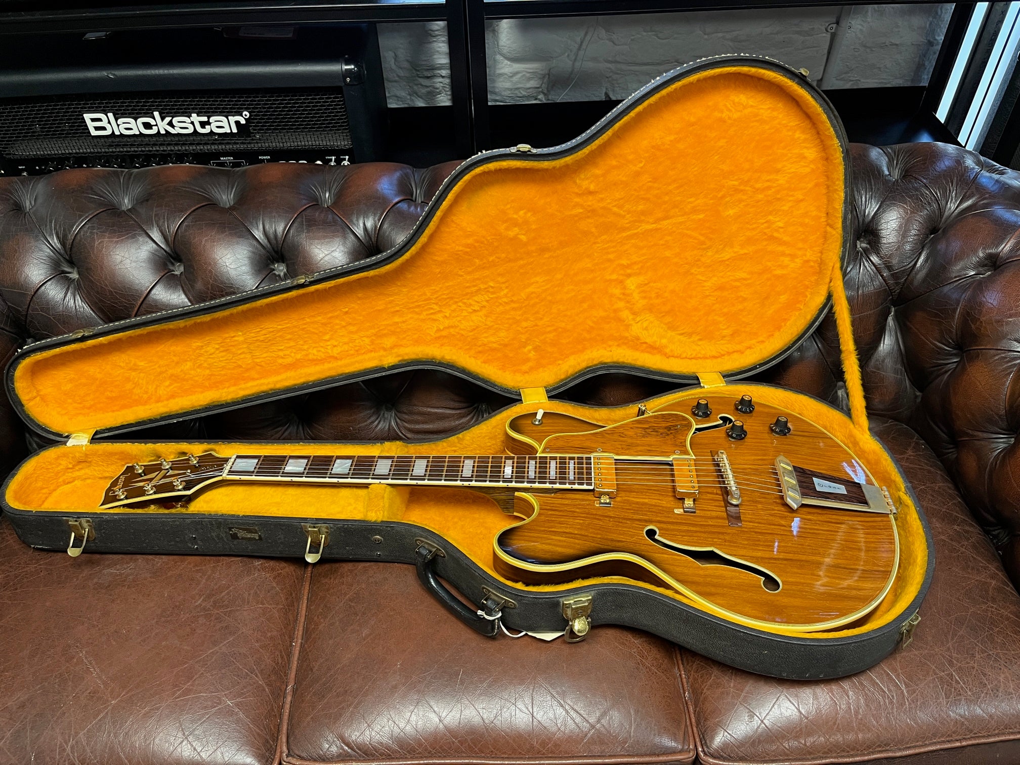 Gibson Crest "Gold" Thinline Brazilian Rosewood 1969 – MotoMusic
