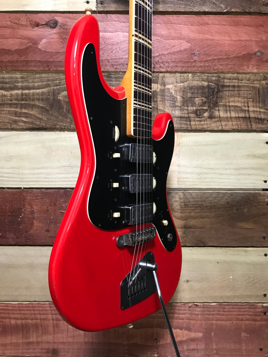 Hofner Galaxie 176 Deluxe Brilliant Red 1965 – MotoMusic