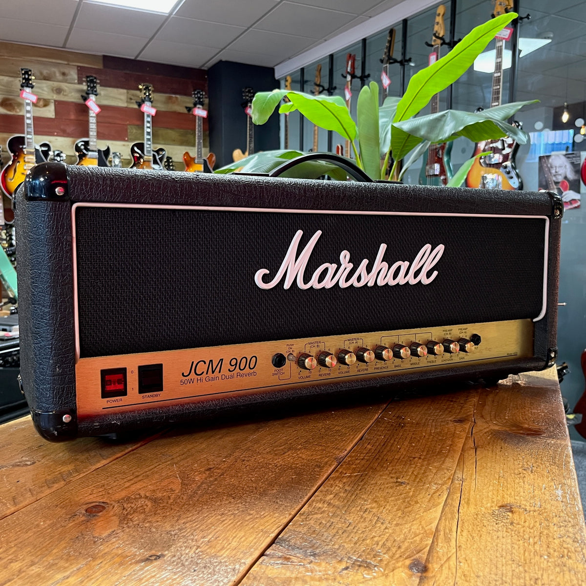 Marshall JCM 900 Model 4500 50-Watt Hi Gain Dual Reverb 1997 – MotoMusic