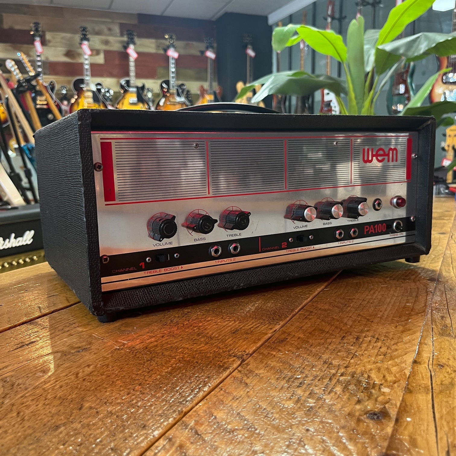 WEM PA-100 Amp Head 1970's – MotoMusic