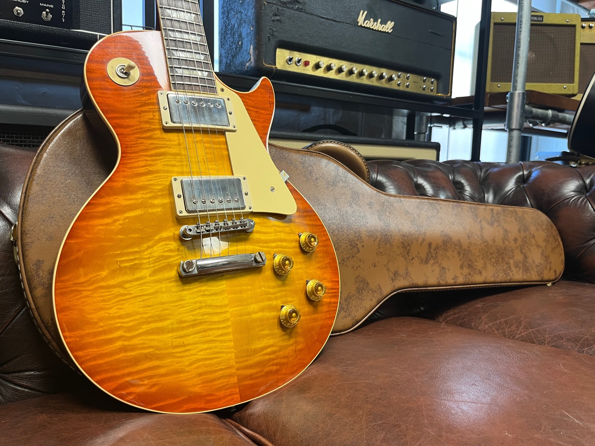 Gibson Custom Shop '59 Les Paul Standard Reissue 2020 Washed Cherry VO ...