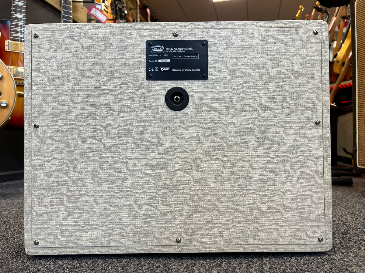 Vox V112TV 1x12" 30-Watt Extension Cab Cream – MotoMusic