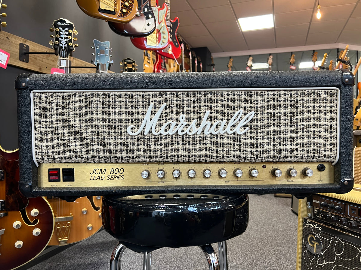 Marshall JCM 800 Lead Series Model 2205 2-Channel 50-Watt Head 1988 ...