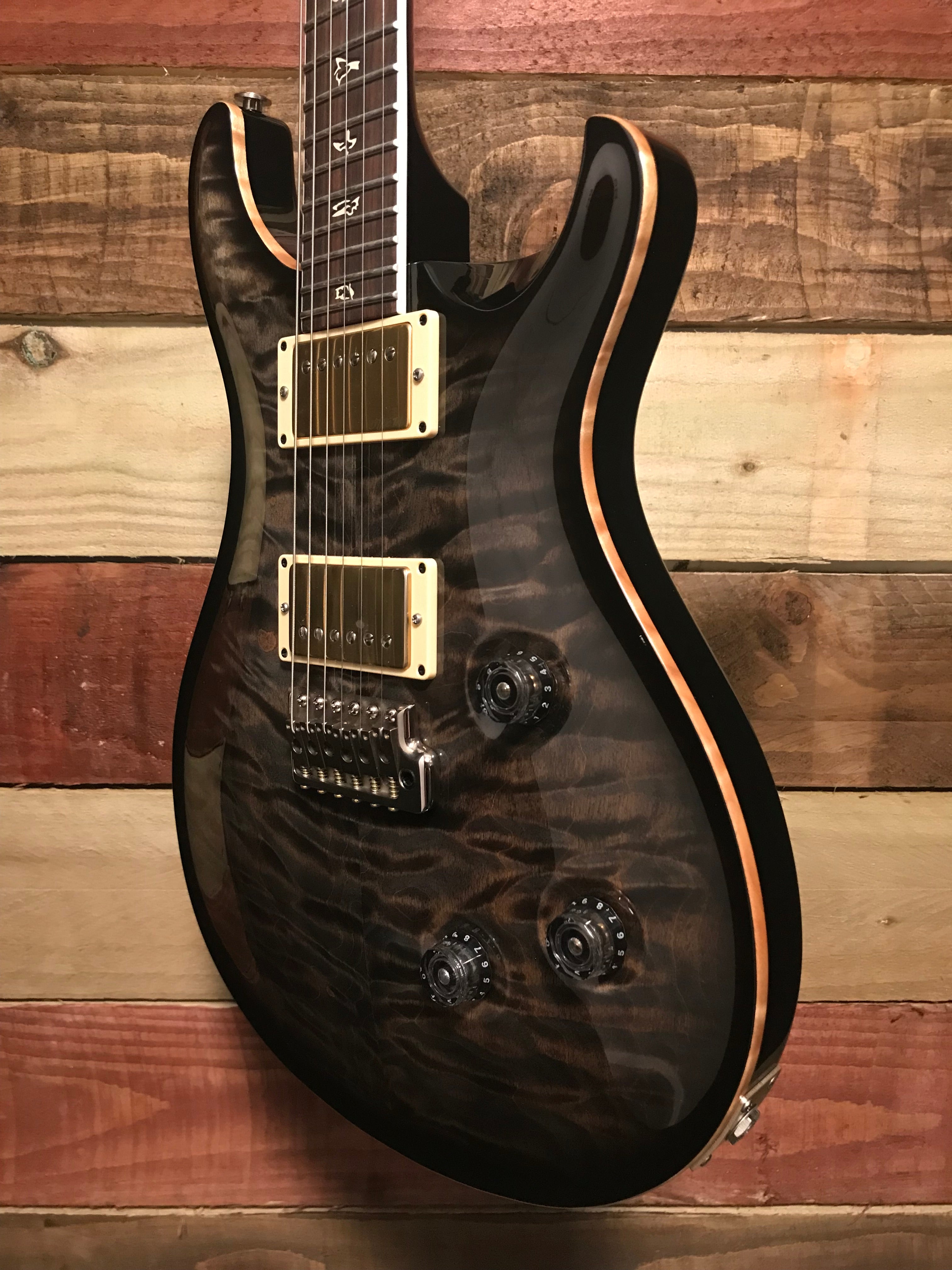 PRS 25th Anniversary Custom 24 10 Top Charcoal Burst 2011 – MotoMusic