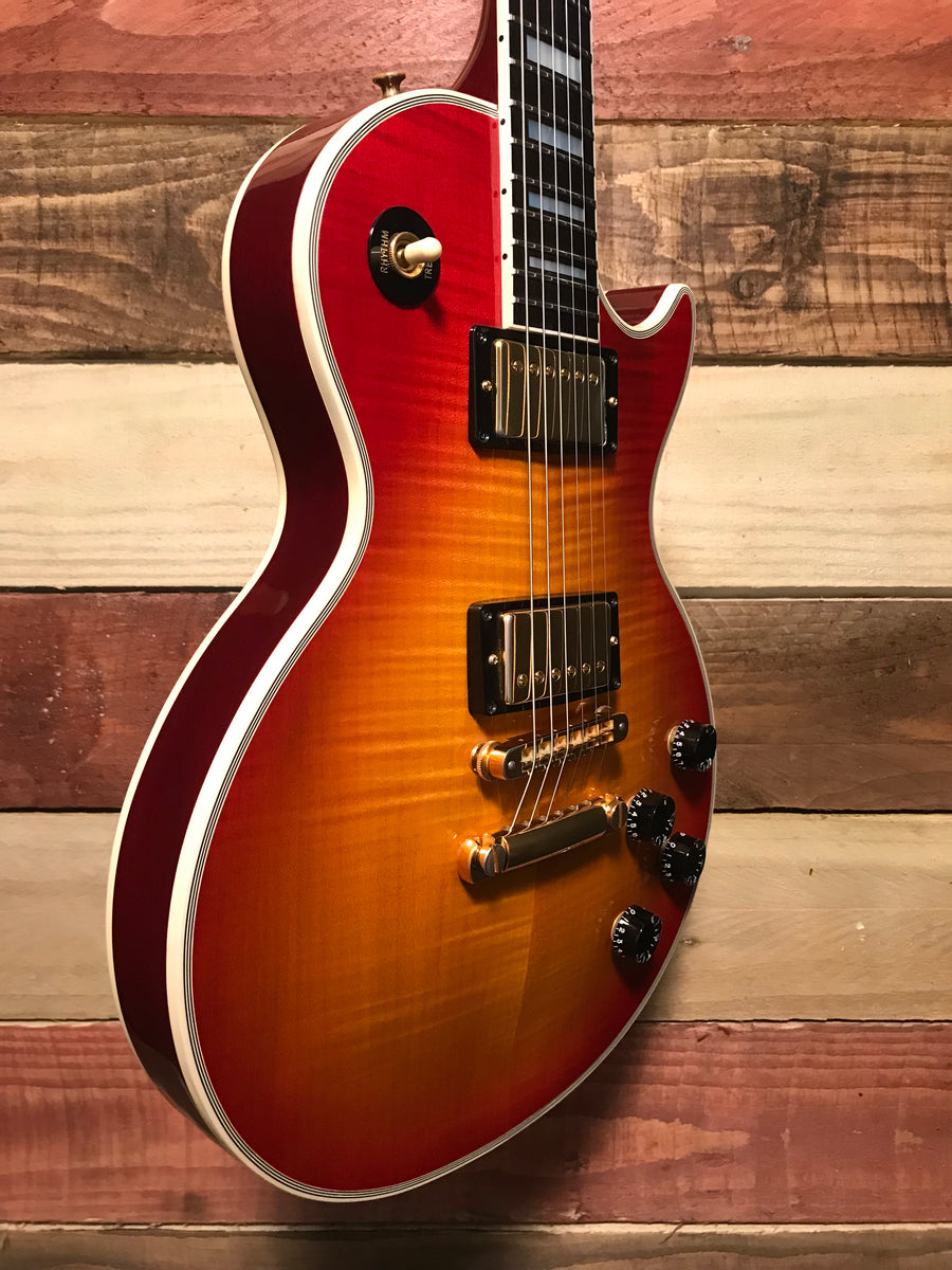 Gibson Les Paul Custom Plus Heritage Cherry Sunburst 1990 – MotoMusic
