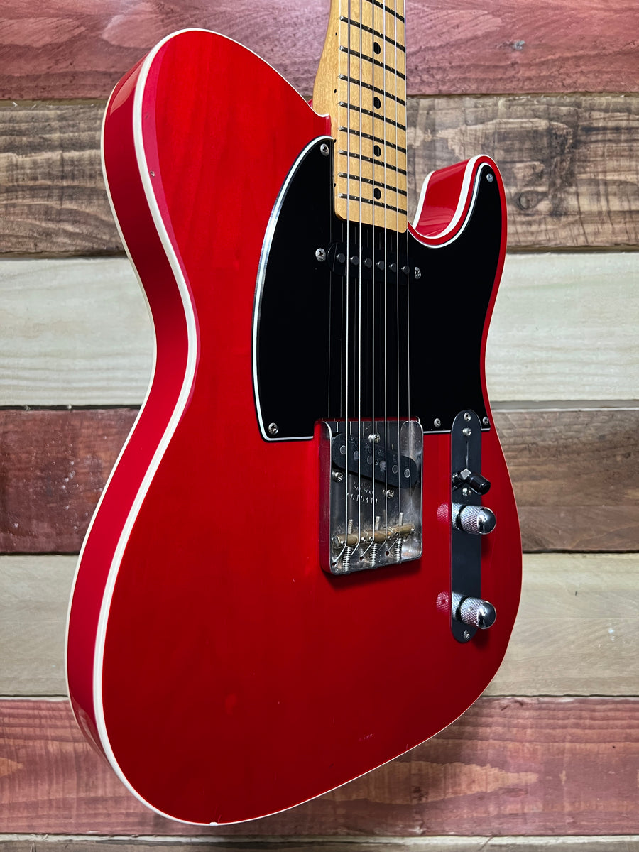 Fender Jerry Donahue Signature Telecaster MIJ Crimson Transparent 1997 ...