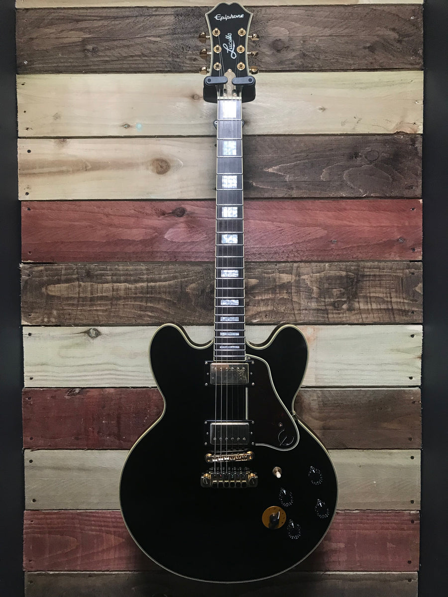 Epiphone BB King Lucille 2012 Ebony W/Case – MotoMusic