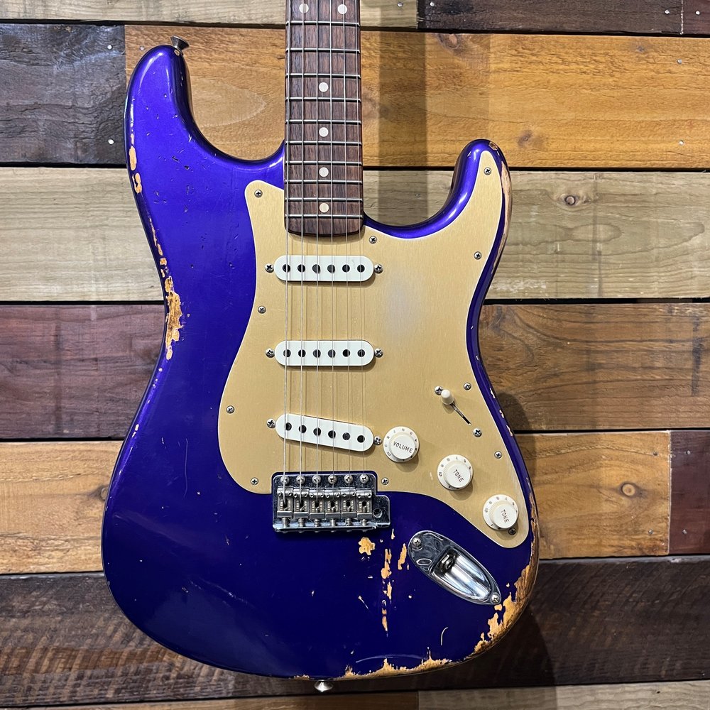 Fender Custom Shop 59 Stratocaster Deep Purple Metallic Heavy Relic 20 ...