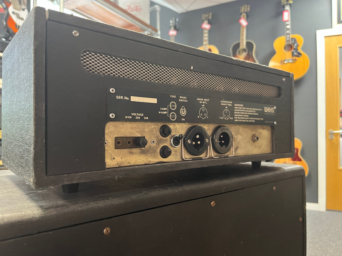 WEM BR-30 Head and Starfinder 118 Speaker Cabinet – MotoMusic