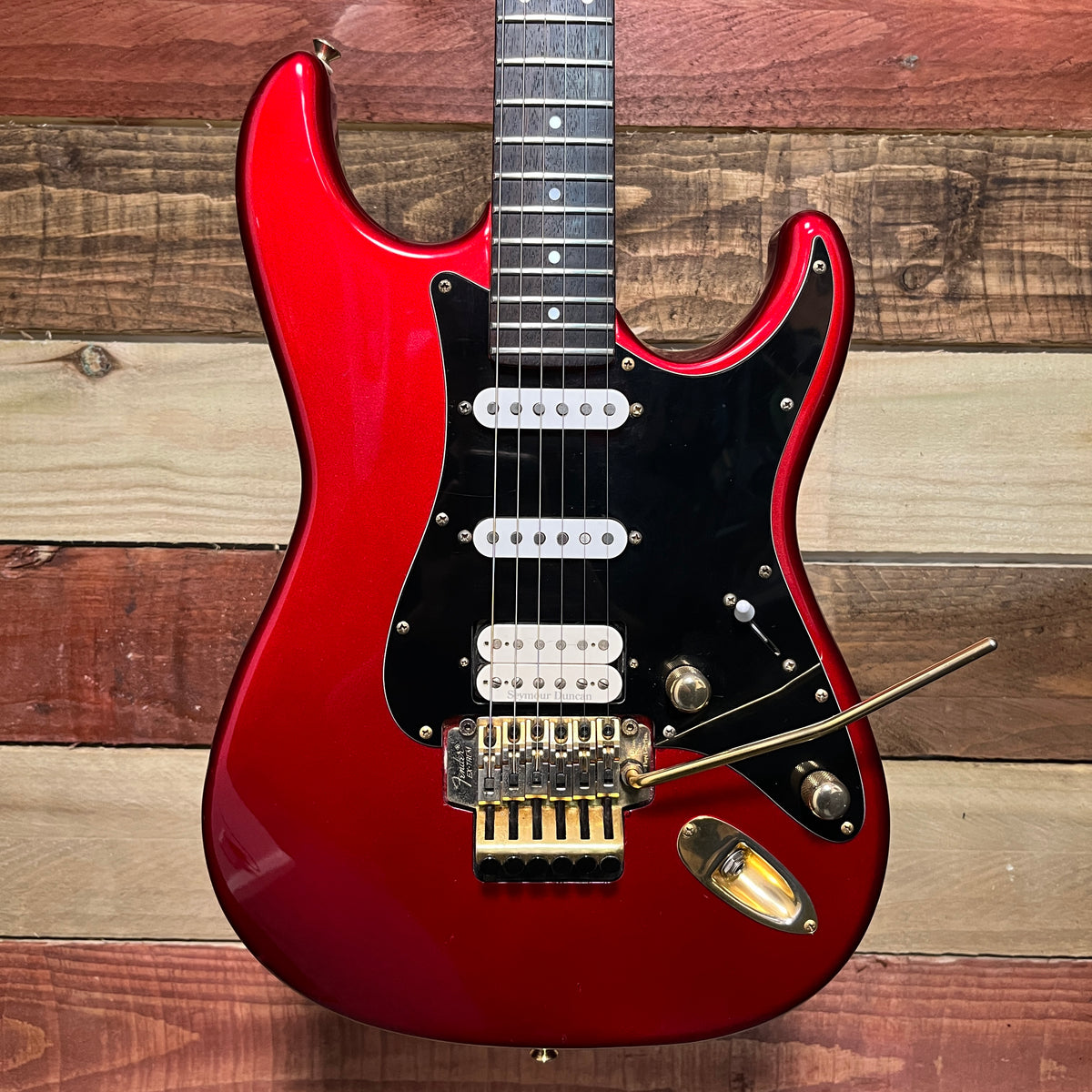 Fender STR-70 Stratocaster MIJ FugiGen CAR HSS Floyd 1989 - Candy Appl ...