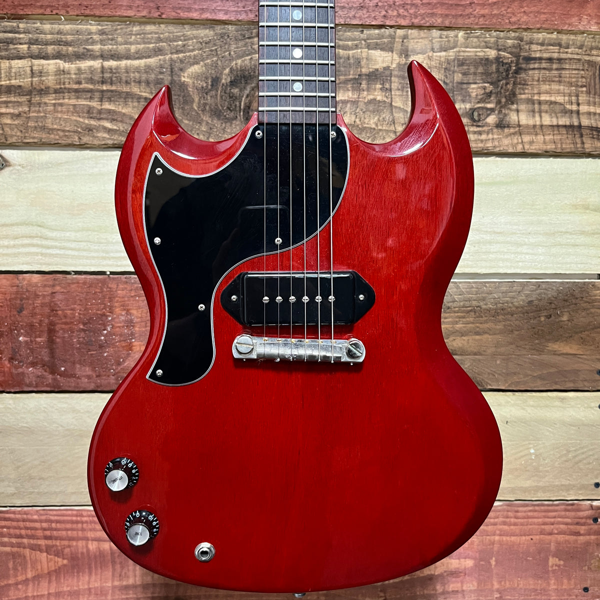 Gibson SG Junior Limited Edition "Pre-War" logo Left-Handed 2017 Cherr ...