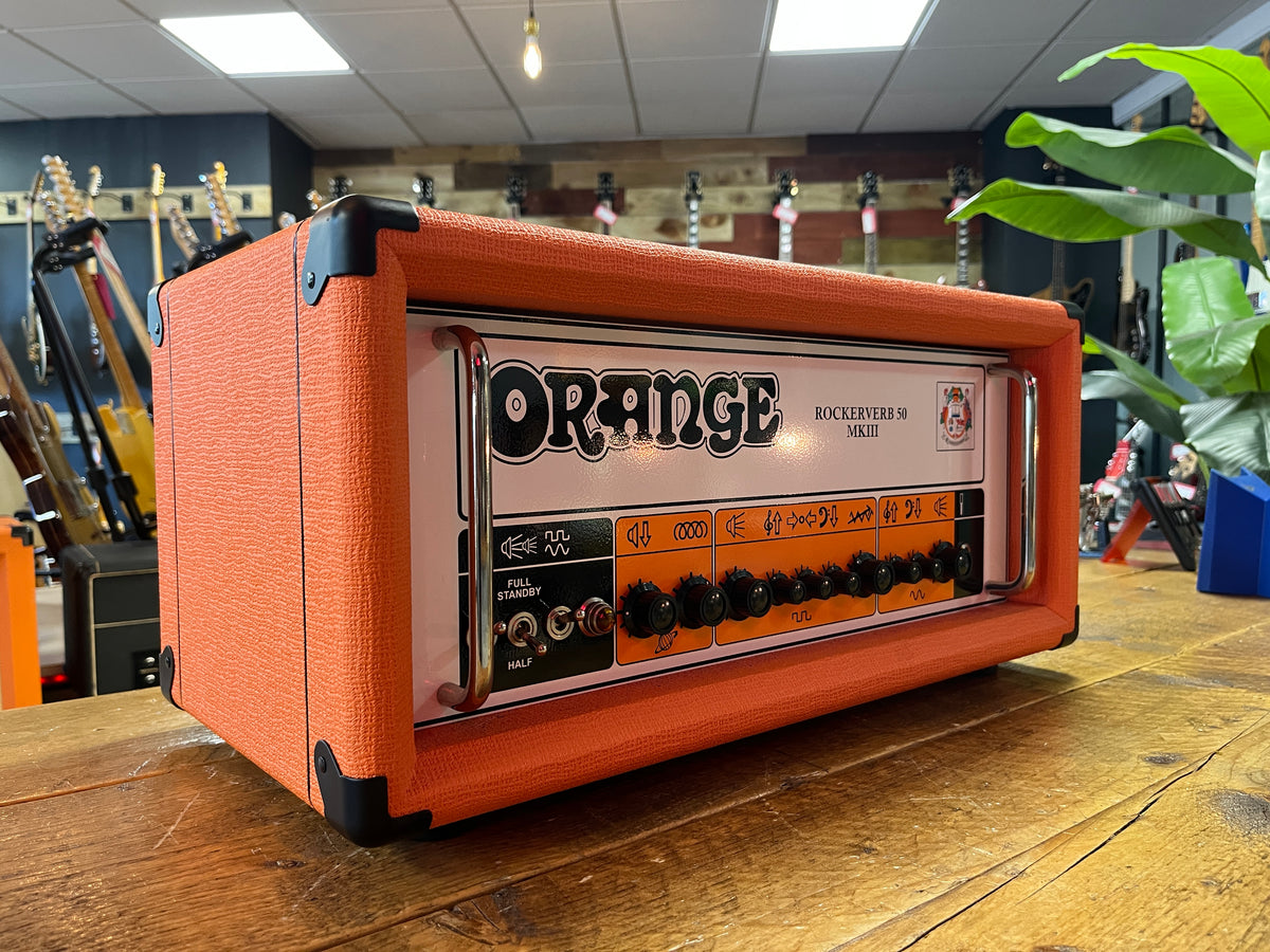Orange Rockerverb 50 MK II 2-Channel 50-Watt Guitar Amp Head 2014 - Or ...