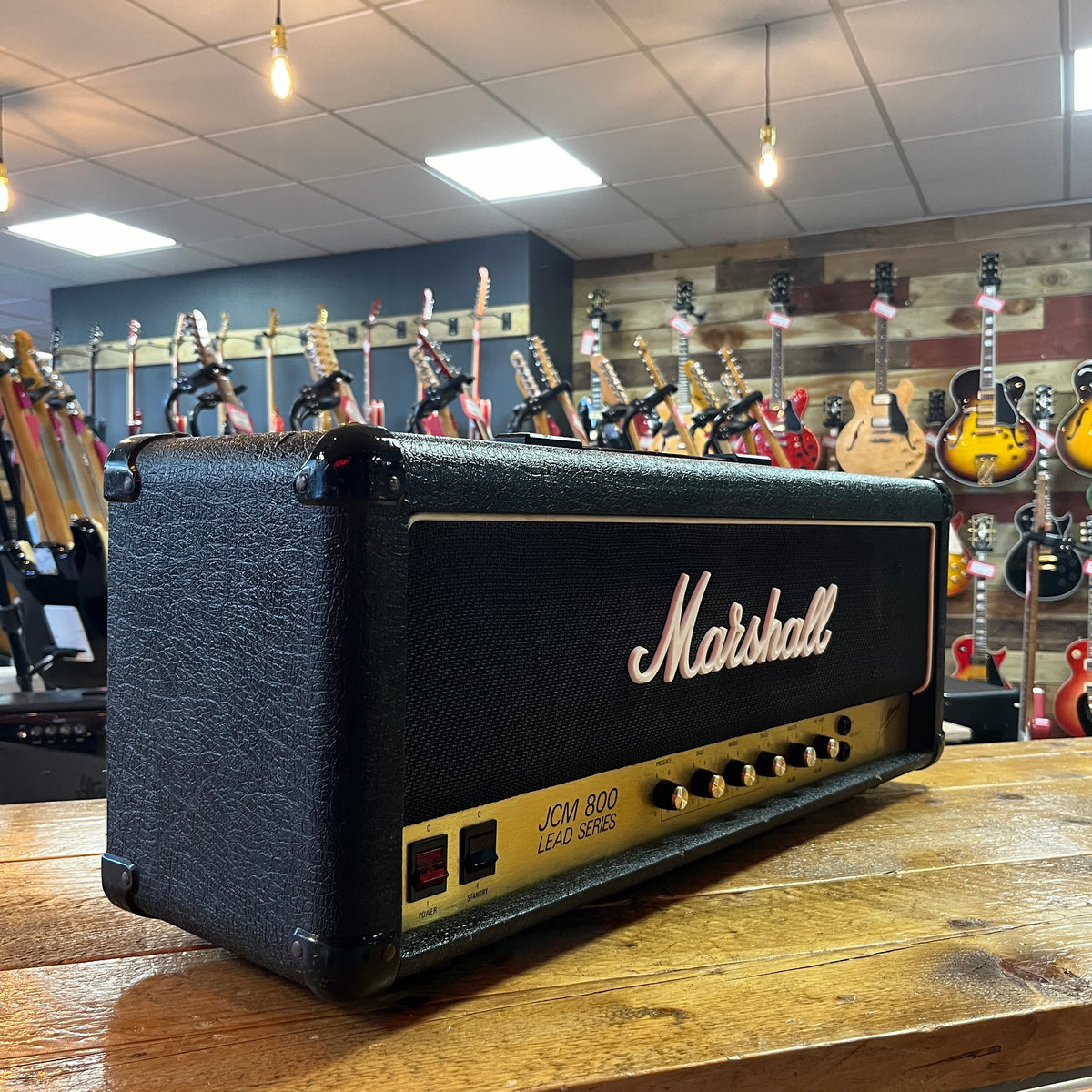 1983 Marshall JCM 800 Lead Series Model 2204 Vertical Input 50-Watt Ma ...