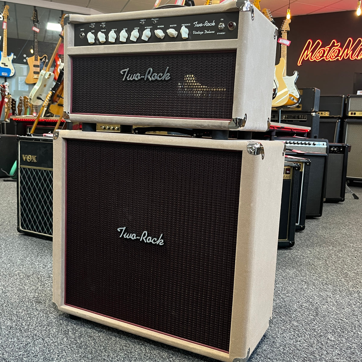 Two Rock Vintage Deluxe 40-Watt Guitar Amp Head and 3x10 Speaker cabin ...