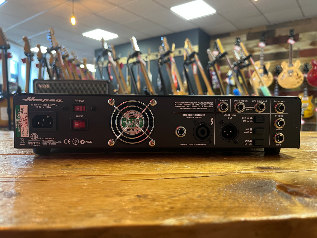Ampeg PF-500 Portaflex 500-Watt Bass Amp Head 2000's – MotoMusic