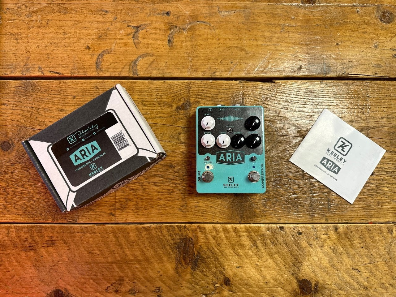 Keeley Aria Compressor/ Overdrive Pedal – MotoMusic