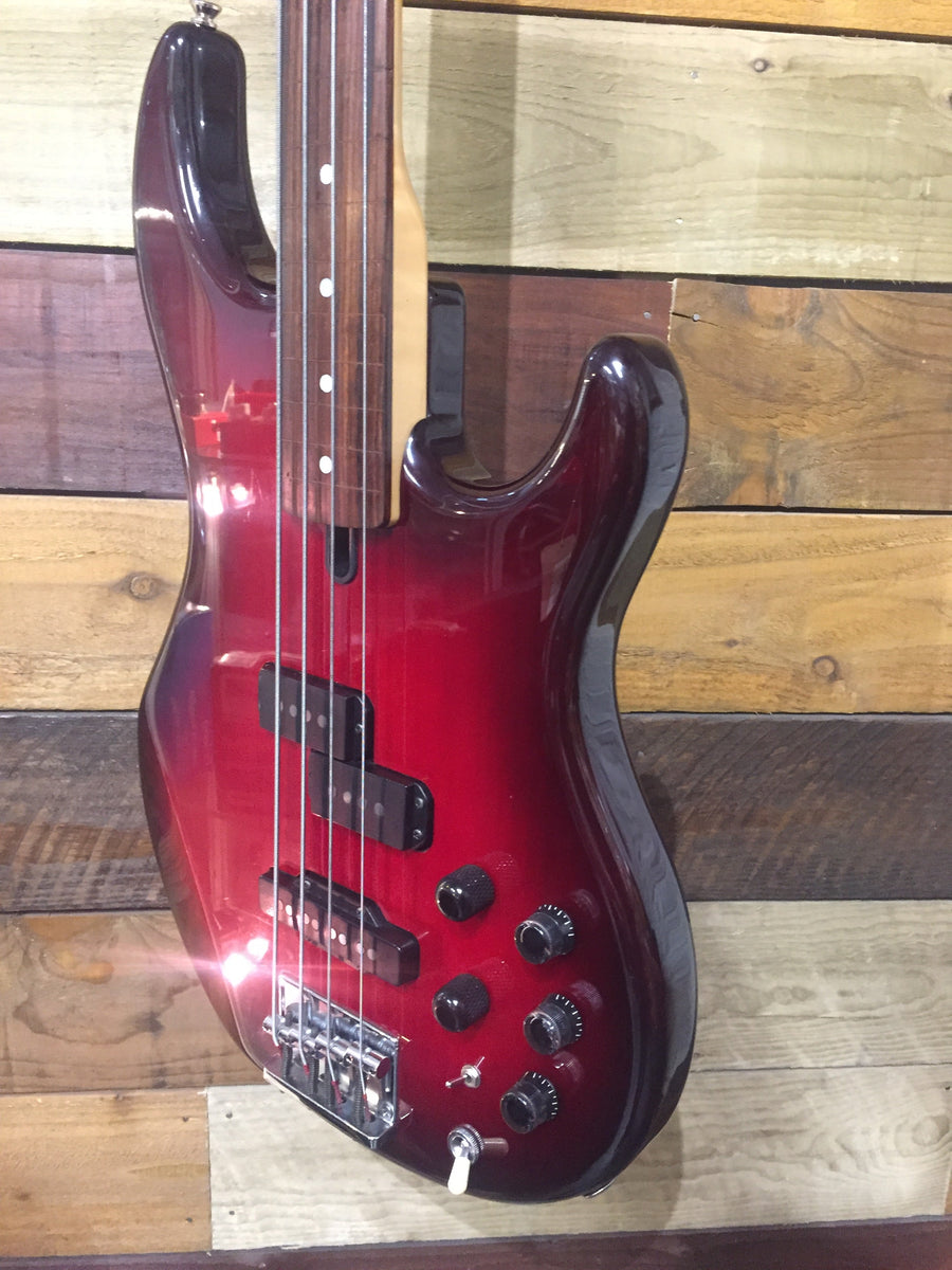 Yamaha BB1100S Fretless Bass 1990's Redburst – MotoMusic