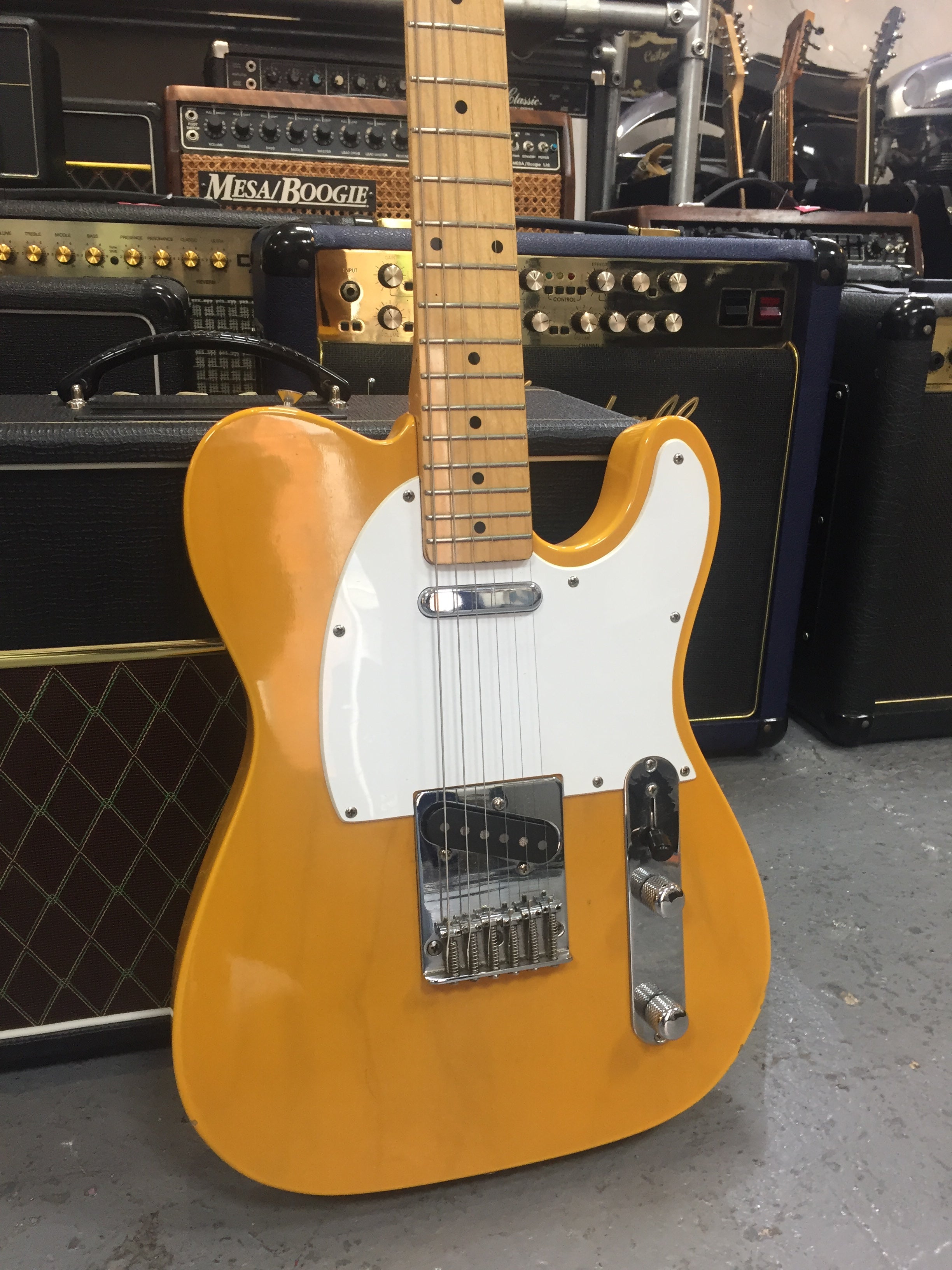 Squier Standard Telecaster 1990 Blonde – MotoMusic