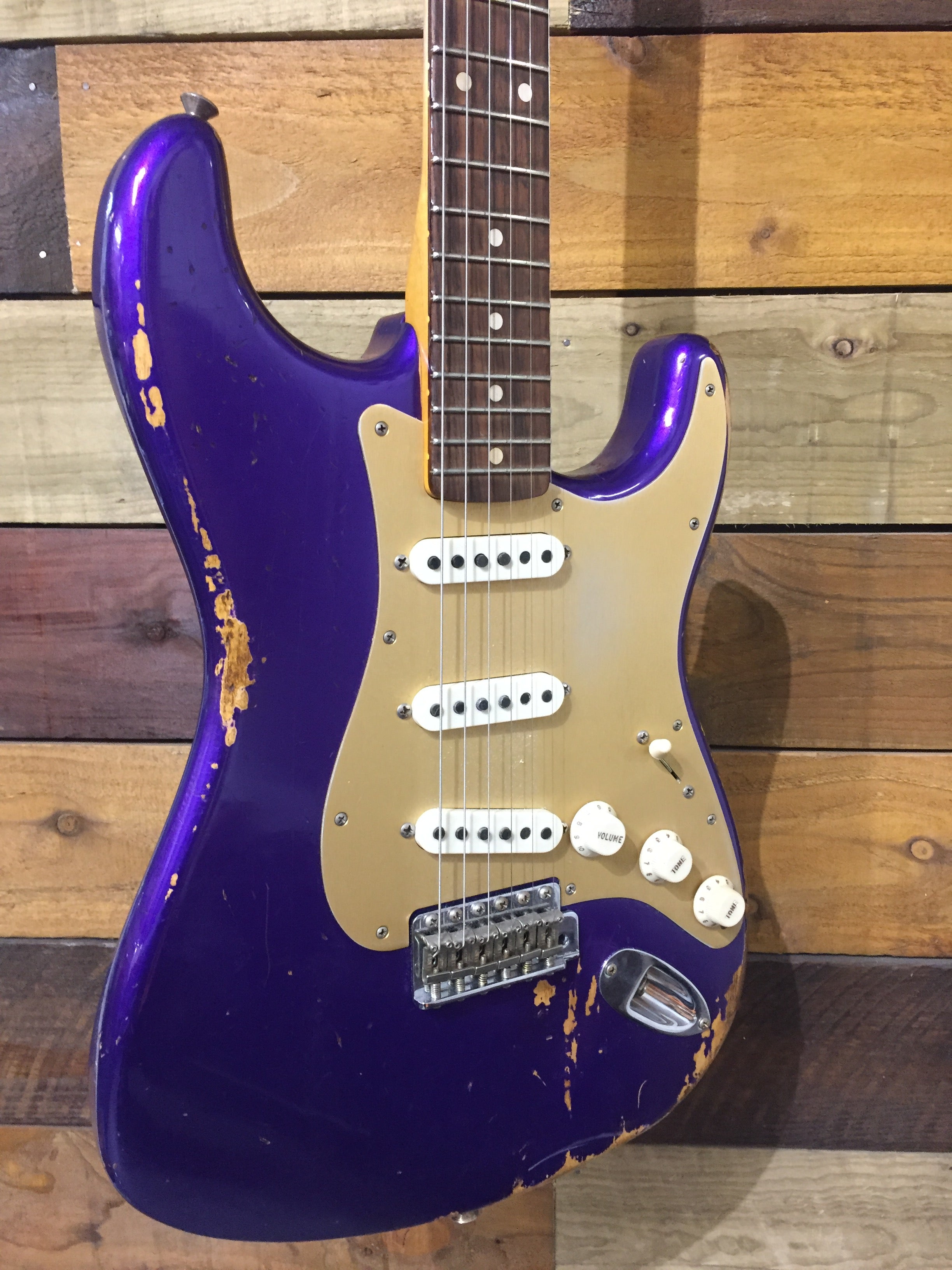 Fender Custom Shop 59 Stratocaster Deep Purple Metallic Heavy Relic 20 ...