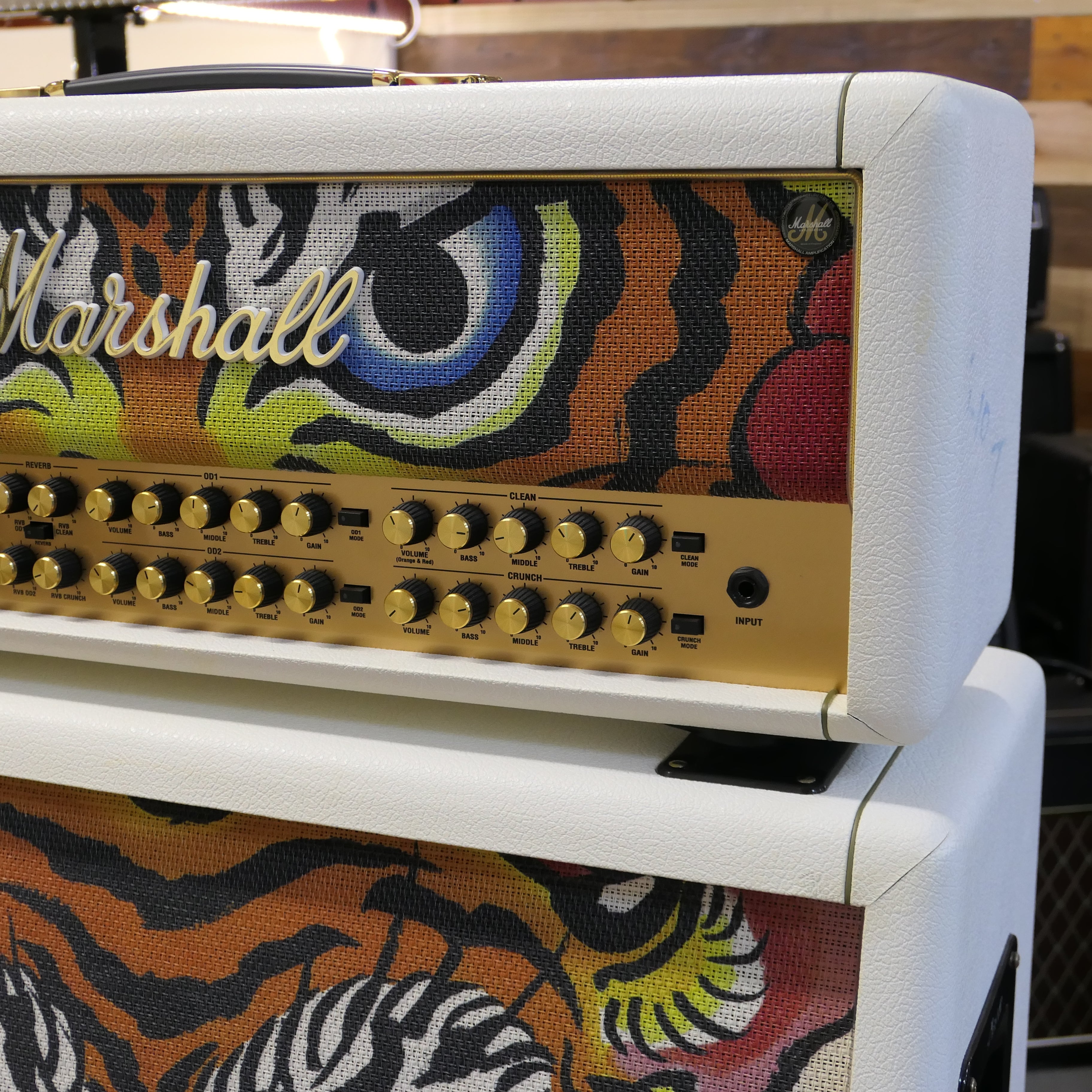 Marshall Custom Tattoo Stack JVM410H 1960A cabinet – MotoMusic