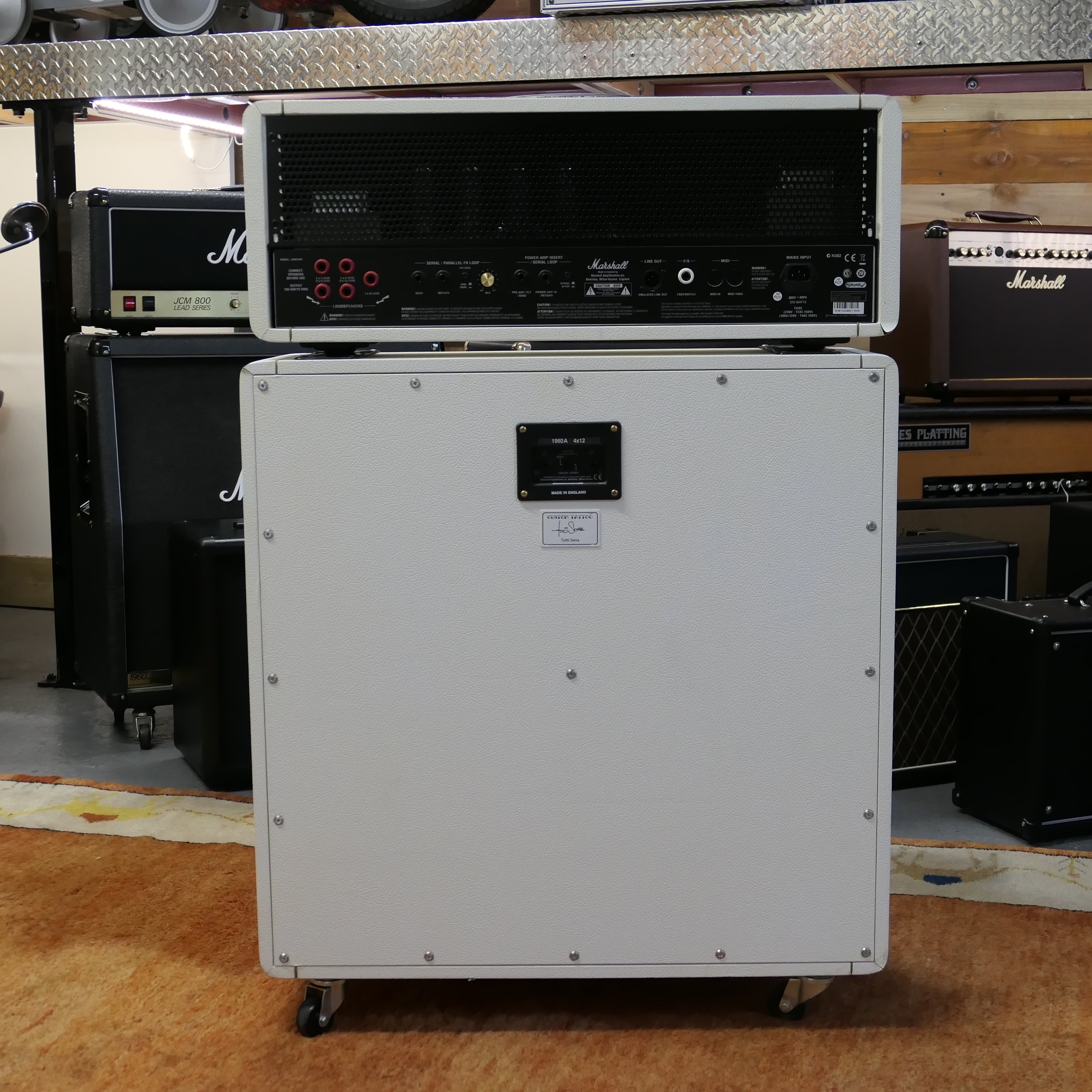 Marshall Custom Tattoo Stack JVM410H 1960A cabinet – MotoMusic