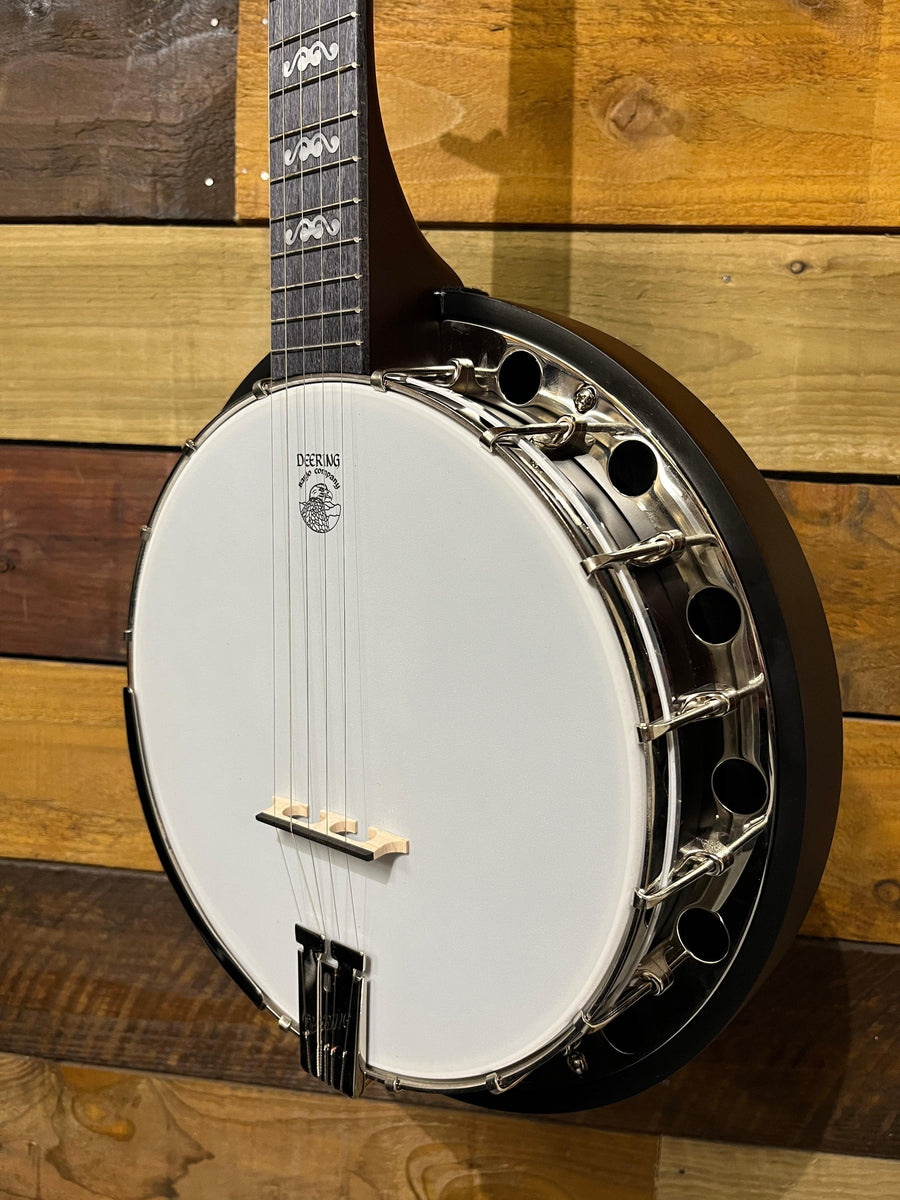 Deering Artisan Goodtime Special 5 String Banjo with deluxe hard case ...