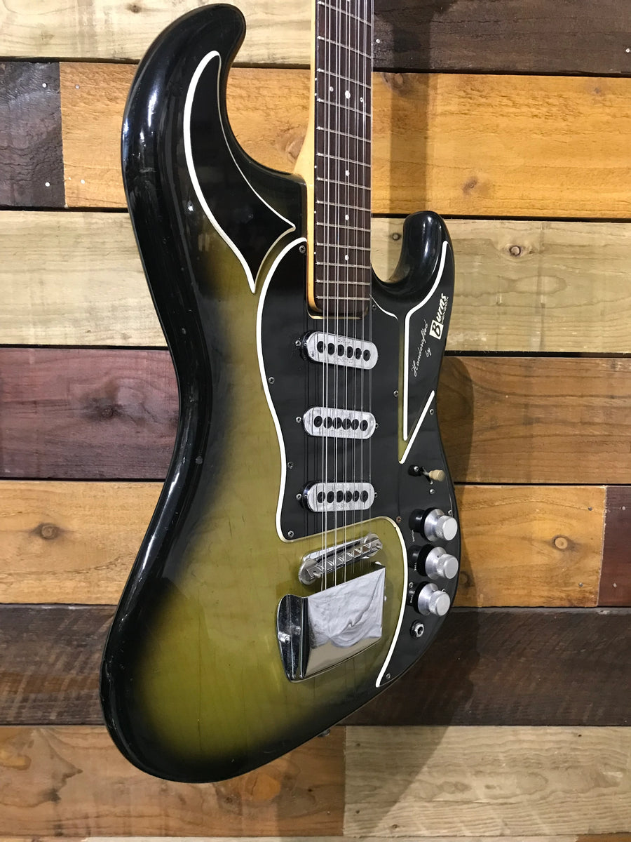 Burns Double Six 12-String Green Burst 1960s – MotoMusic