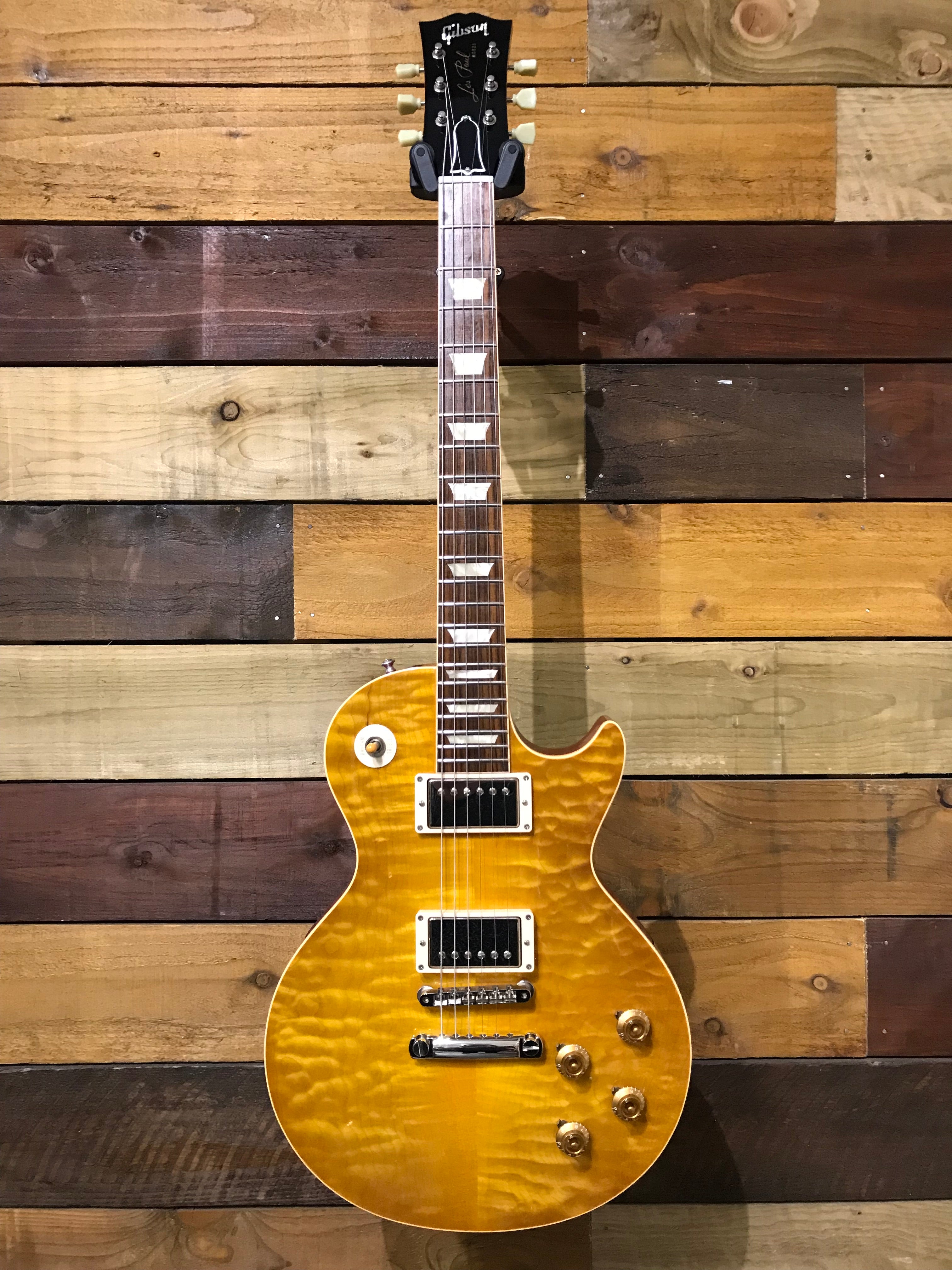 Gibson Custom Shop Les Paul R9 Lemonburst Quilt-top 2010 – MotoMusic