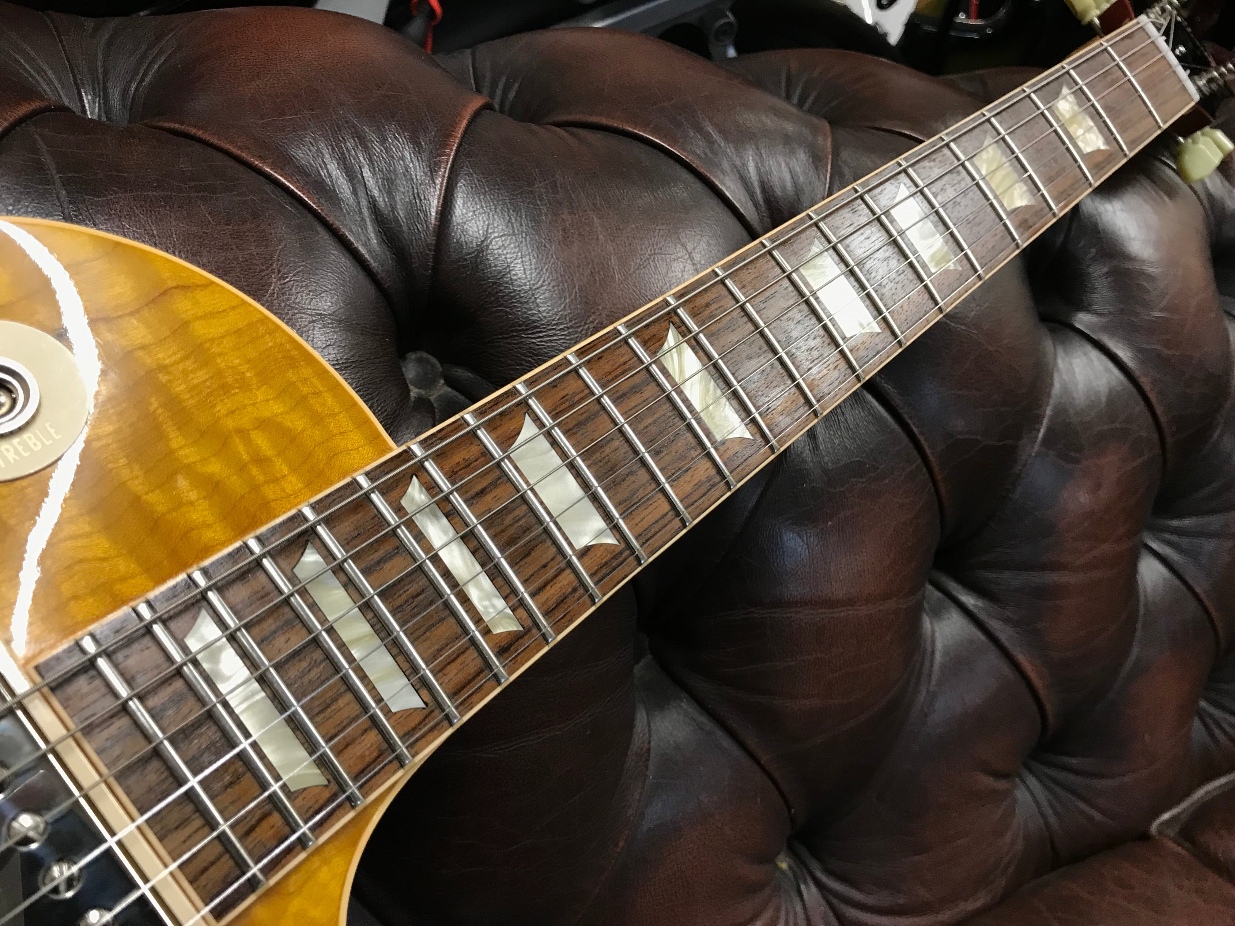 Gibson Custom Shop Les Paul R9 Lemonburst Quilt-top 2010 – MotoMusic