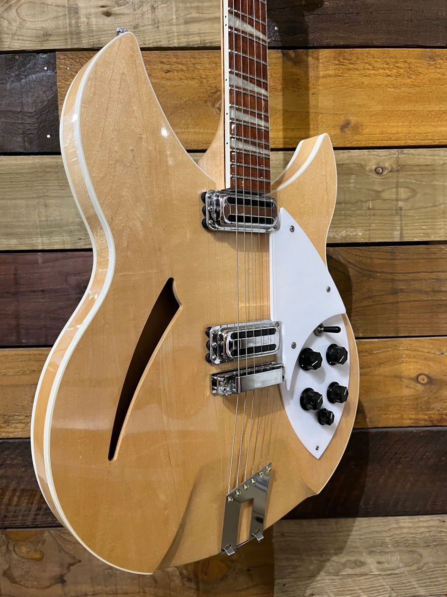 Rickenbacker 360V64 Maple Glo 2001 Rare! Six String Version! – MotoMusic