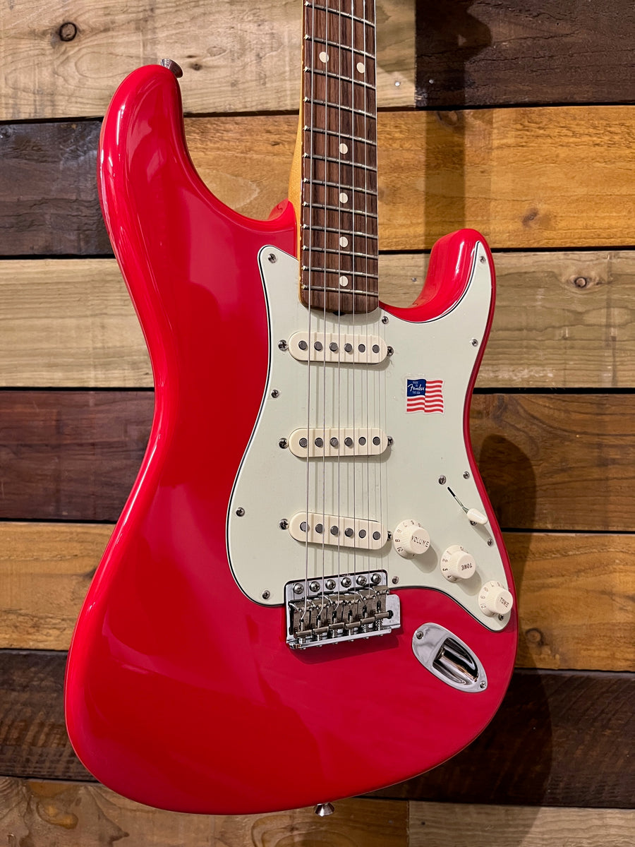 Fender Stratocaster Mark Knopfler Hot Rod Red 2011 Mint!! – MotoMusic
