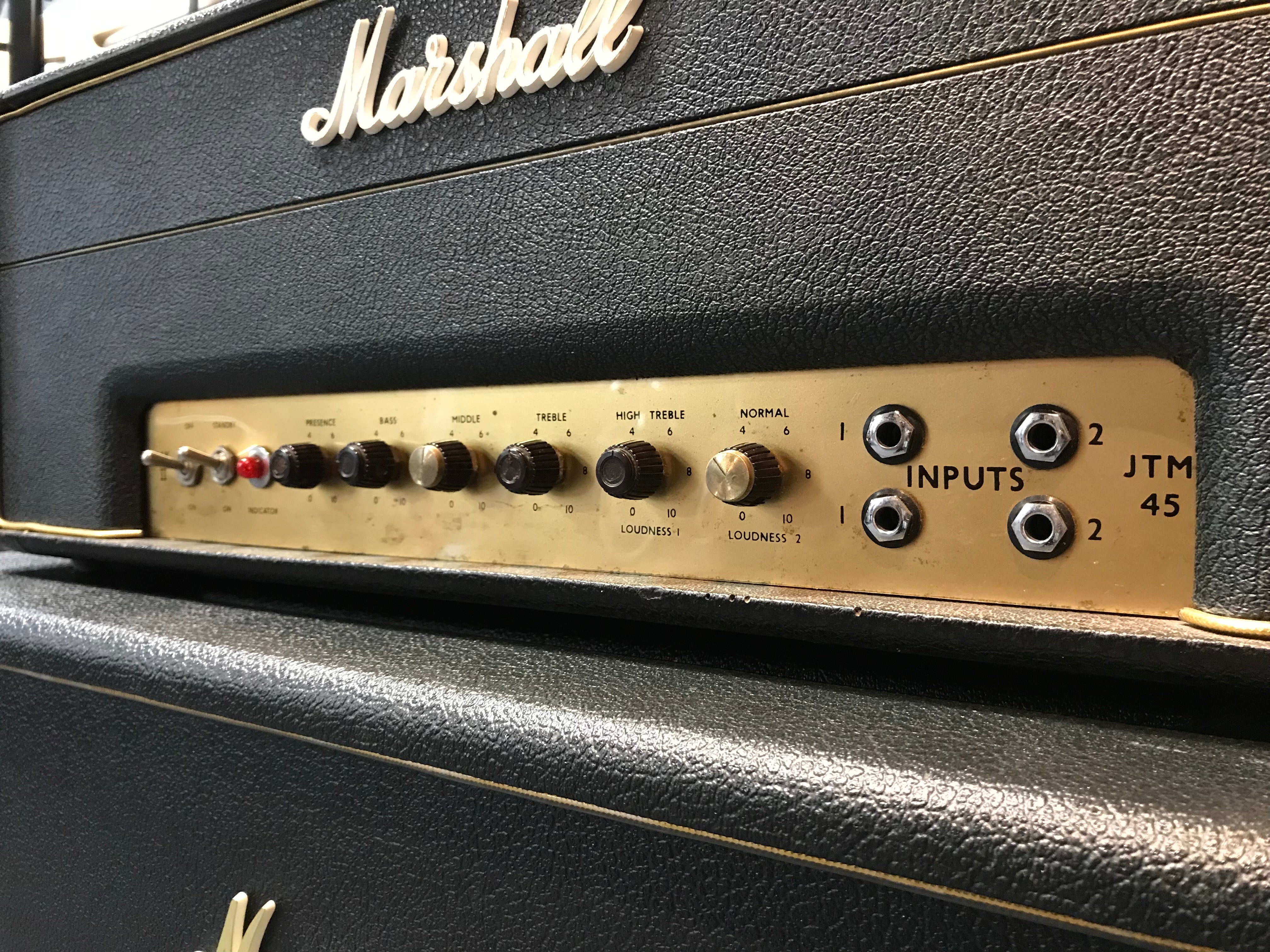 Marshall JTM-45 Head 1965 & Custom 2x12" Cab "Clapton Spec!" – MotoMusic