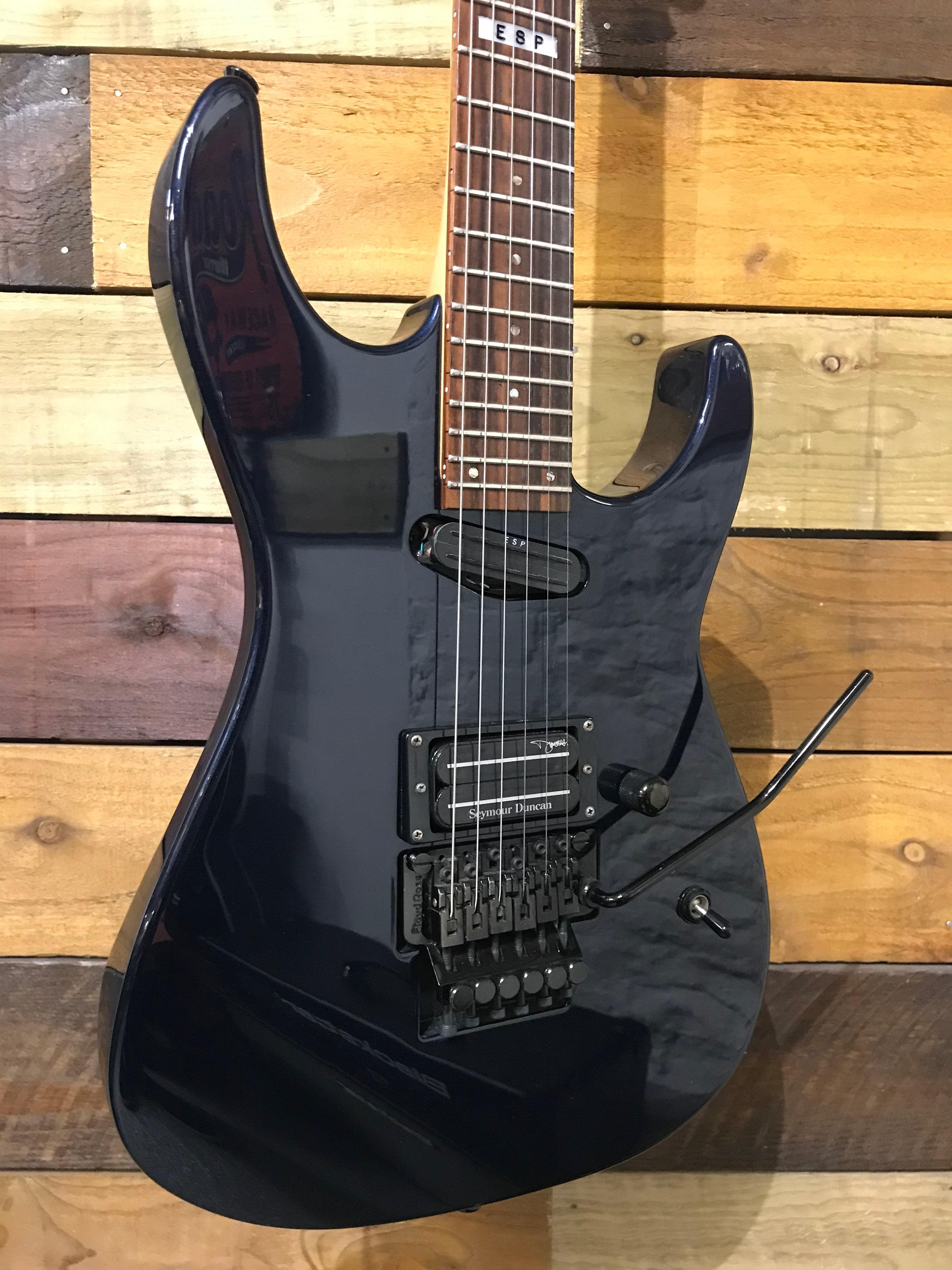 ESP MK-II Deluxe 1995 Original Japan Custom Metallic Blue – MotoMusic