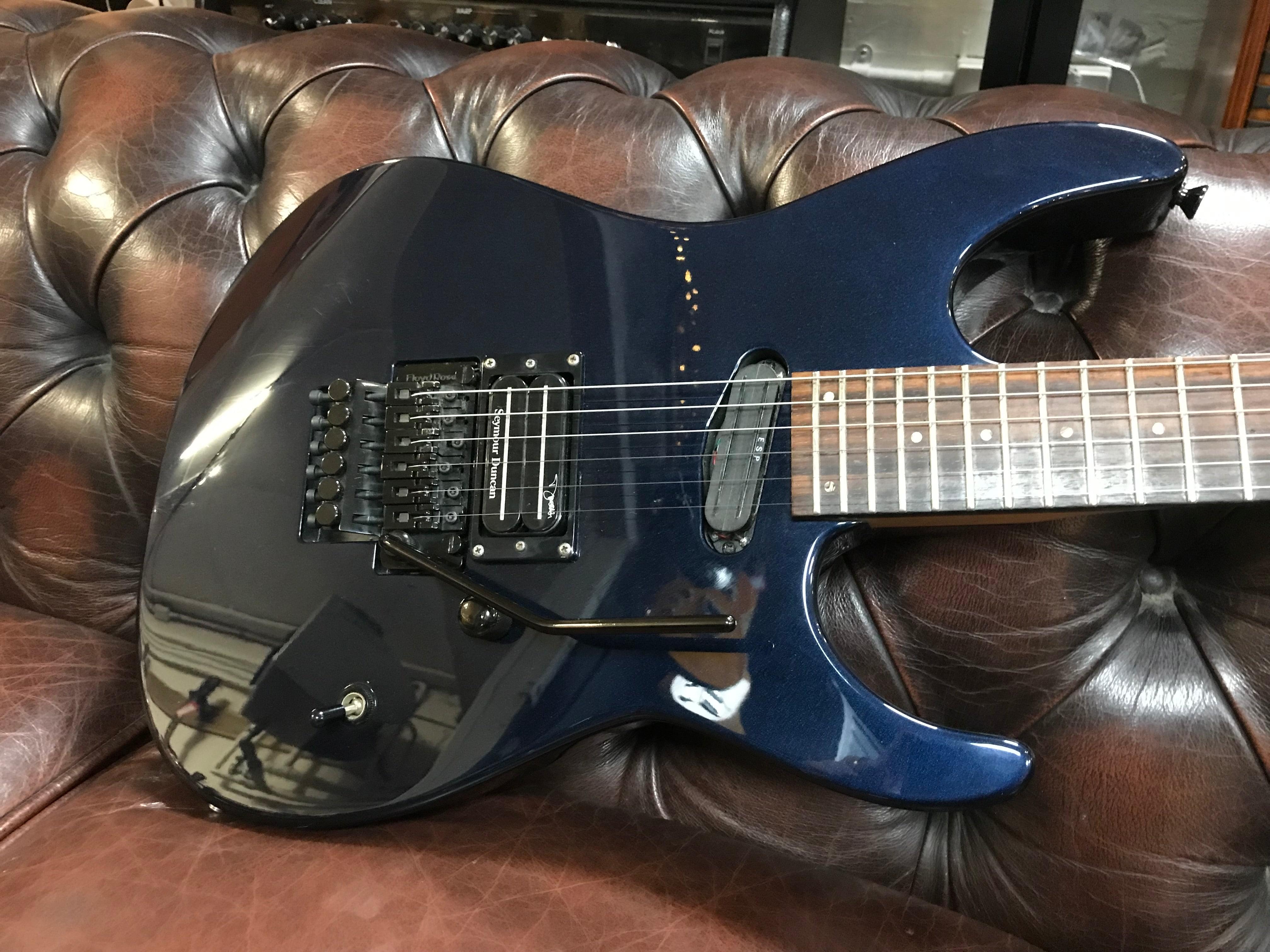 ESP MK-II Deluxe 1995 Original Japan Custom Metallic Blue – MotoMusic